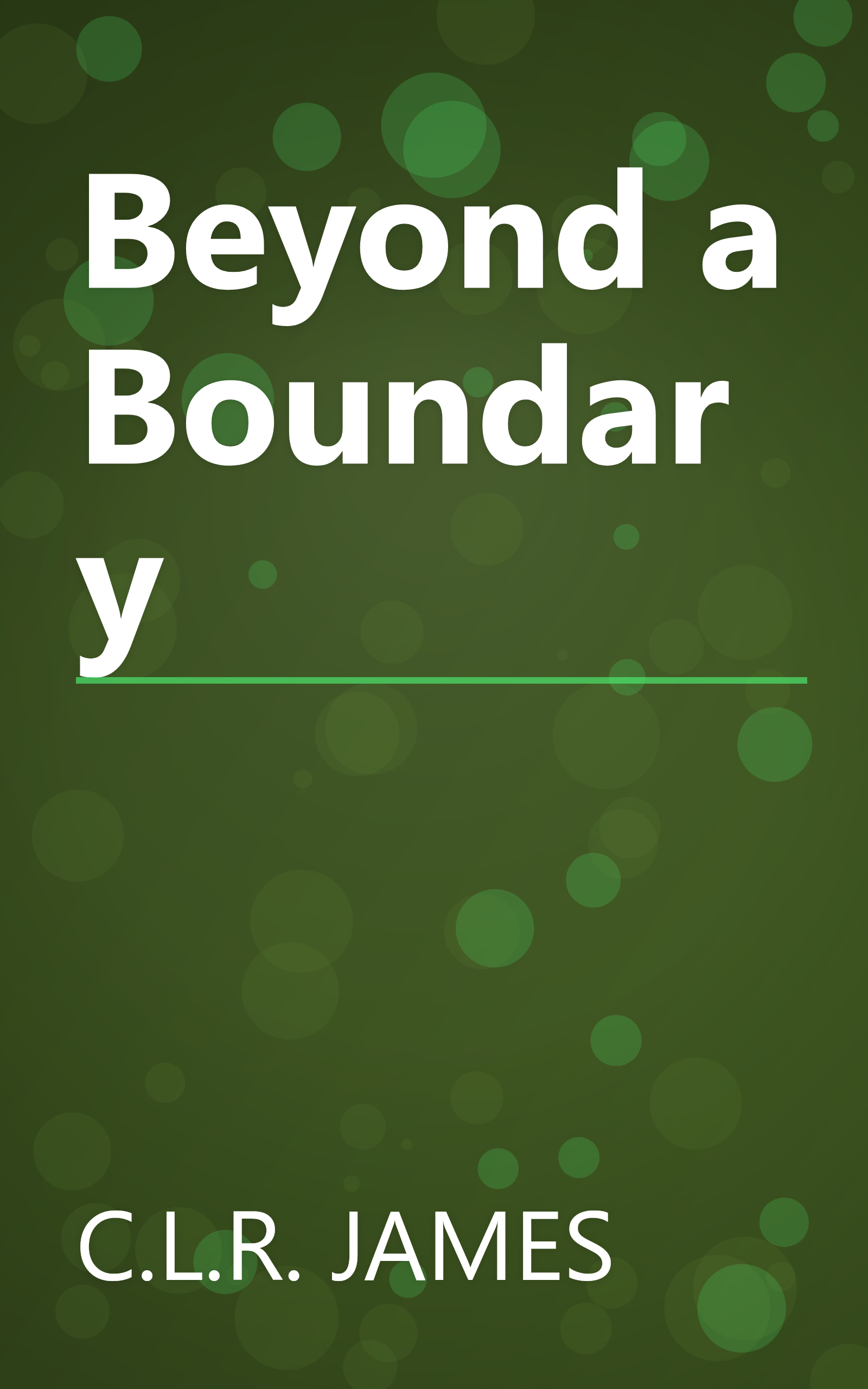 Beyond a Boundary book cover