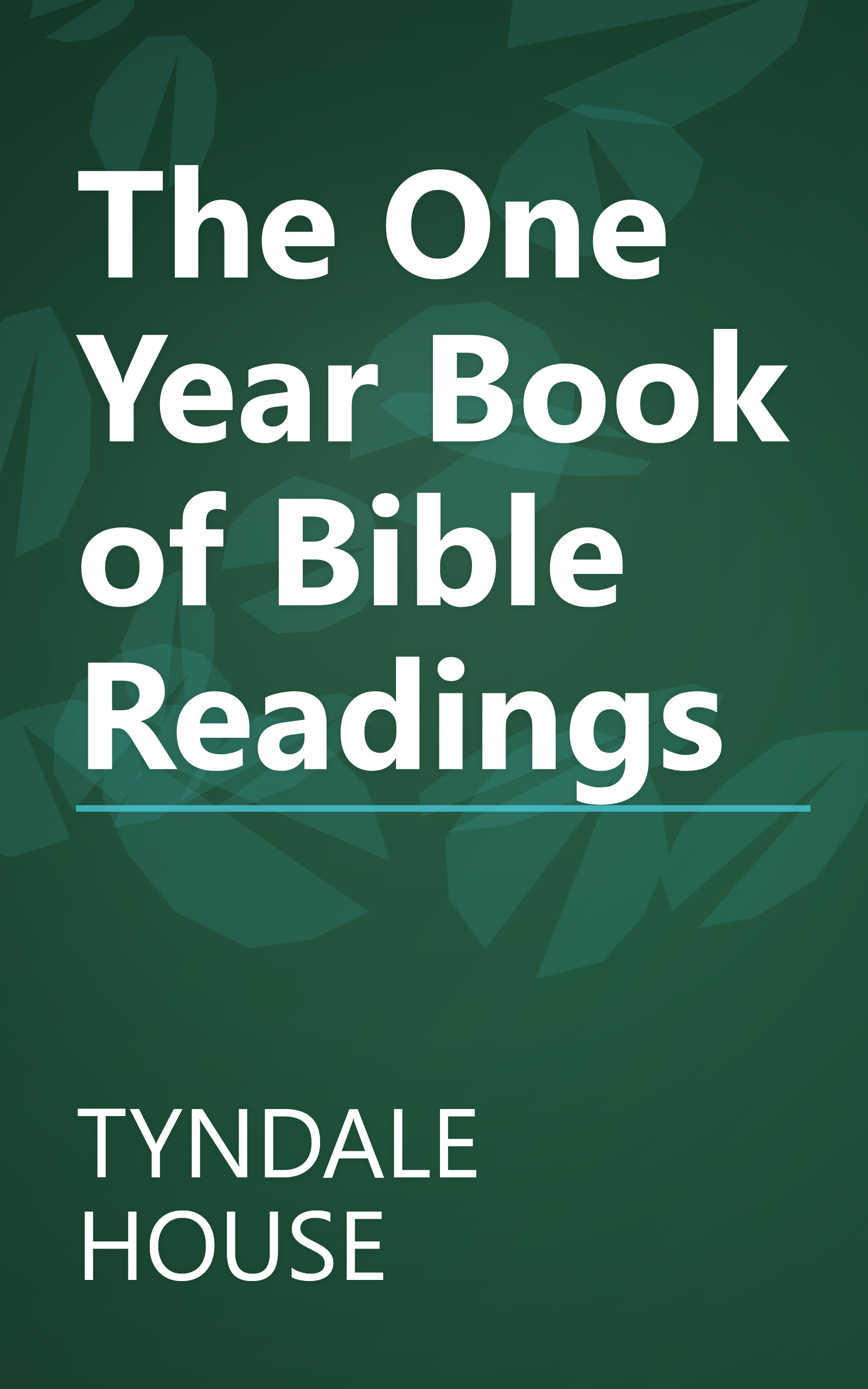 The One Year Book of Bible Readings book cover