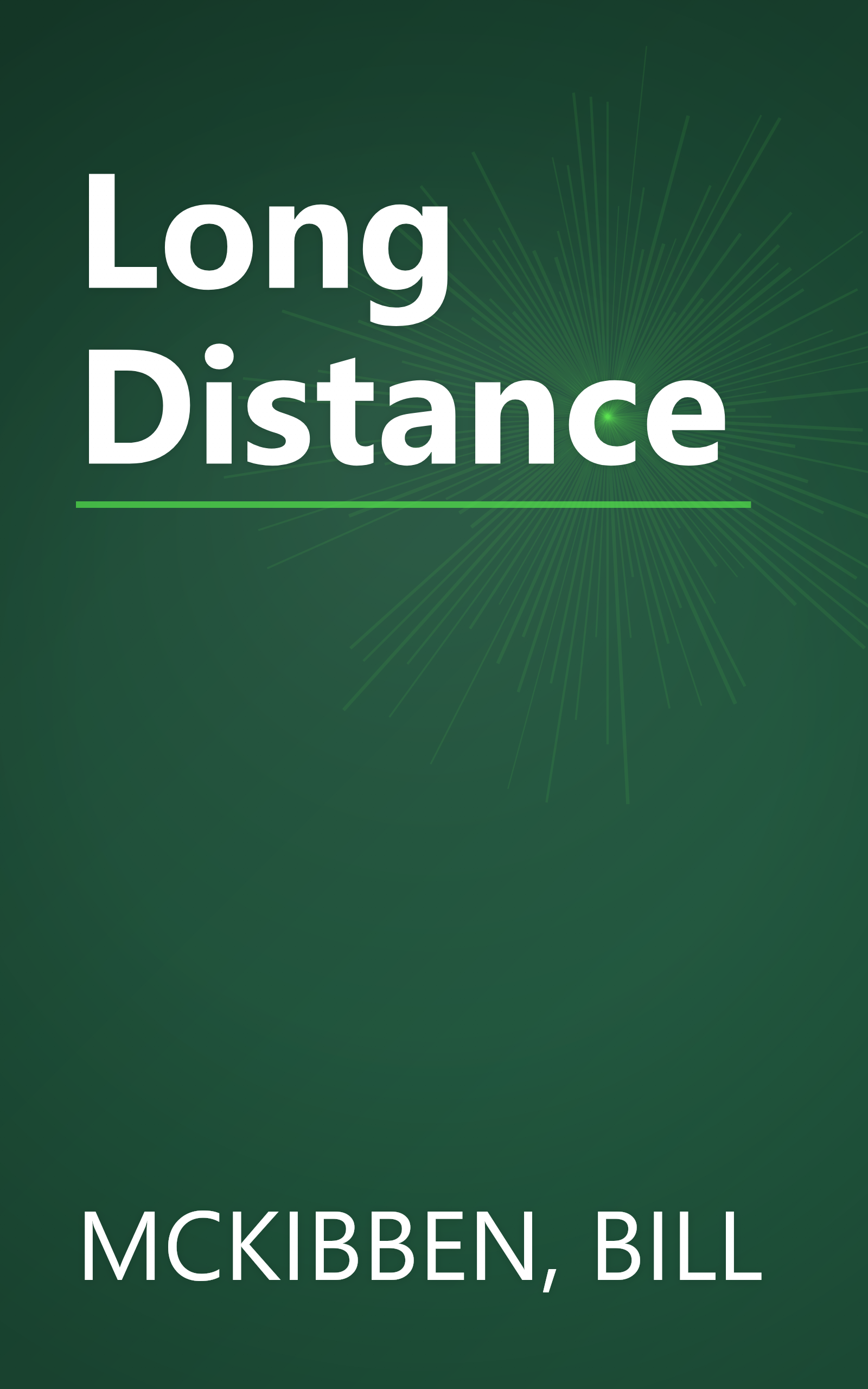 Long Distance book cover