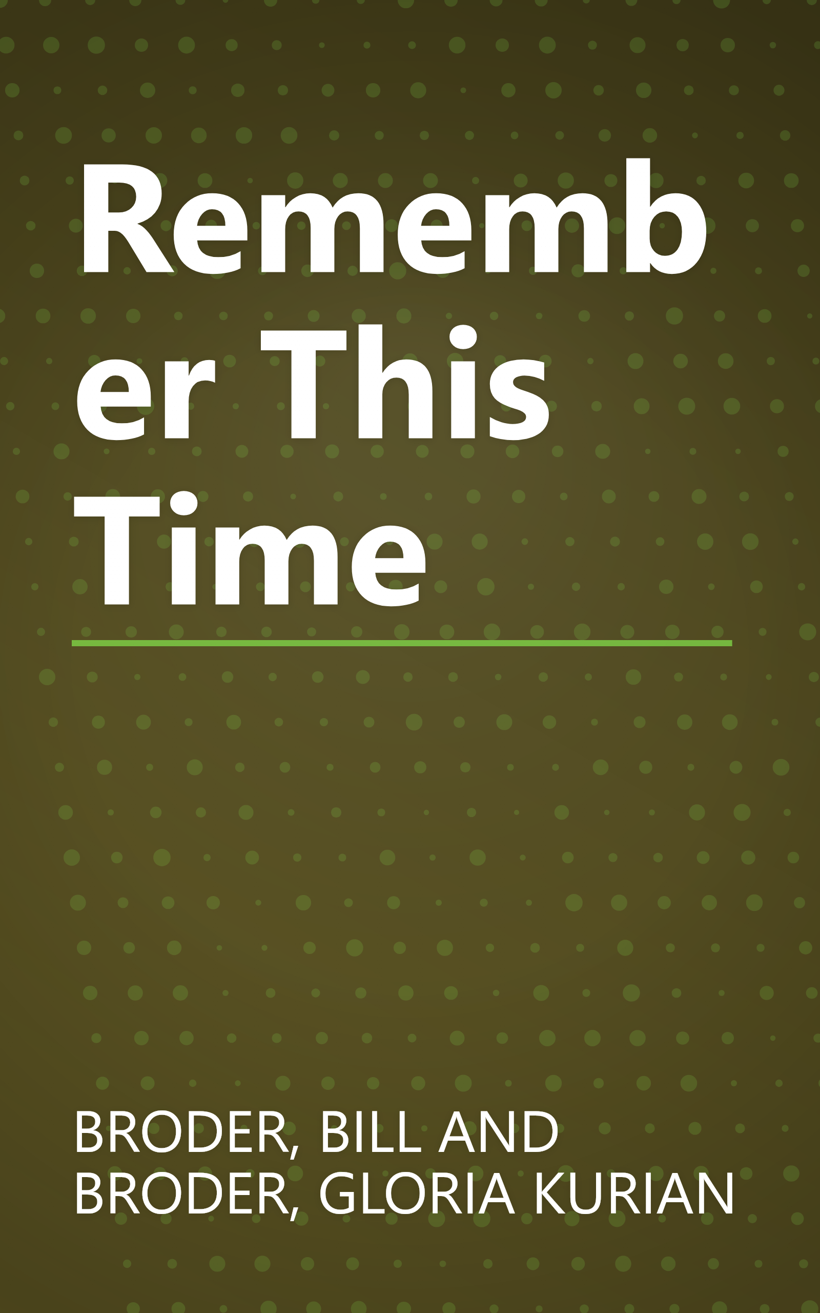 Remember This Time book cover