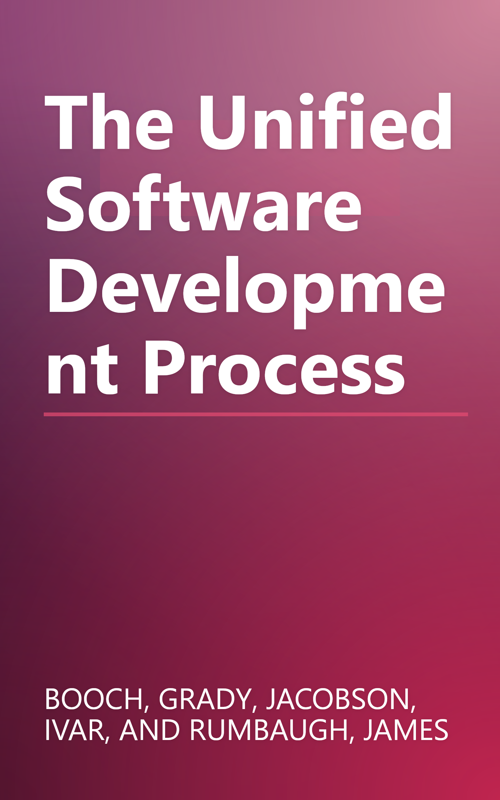 The Unified Software Development Process book cover