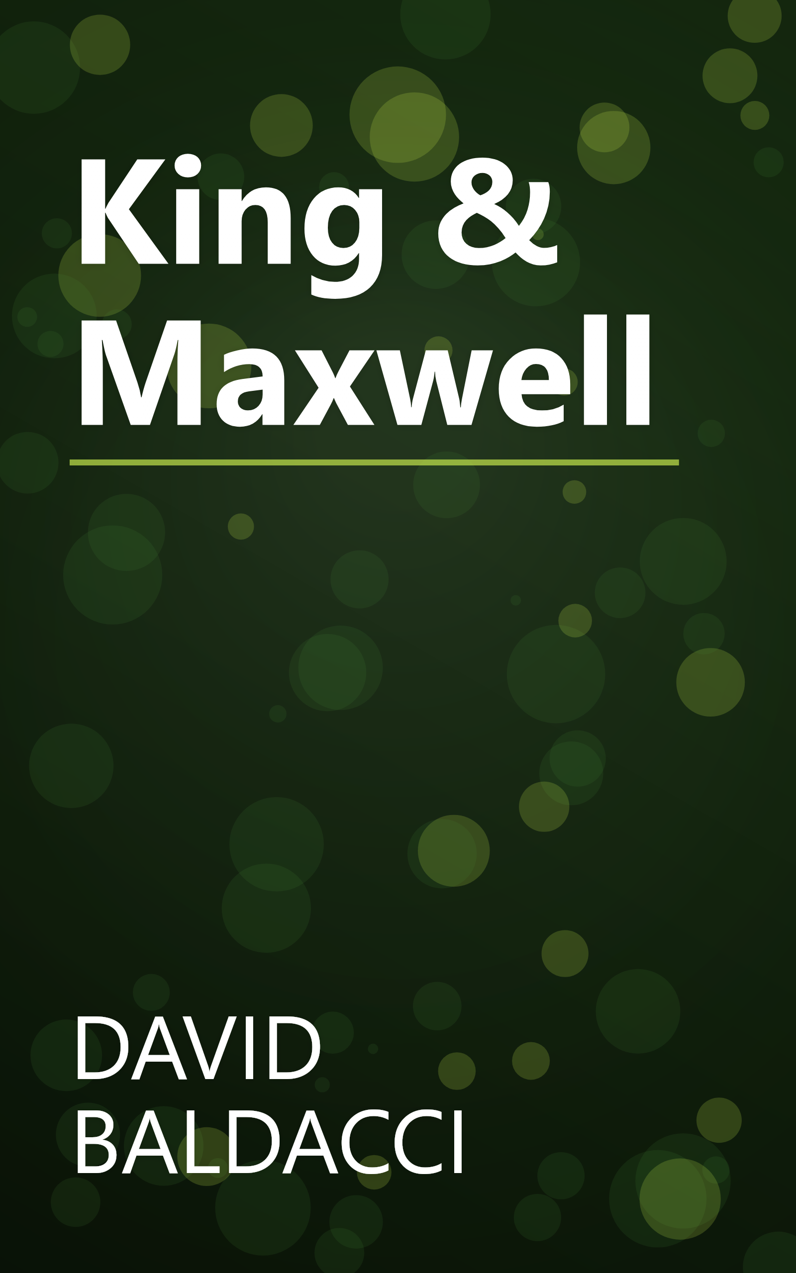 King & Maxwell book cover