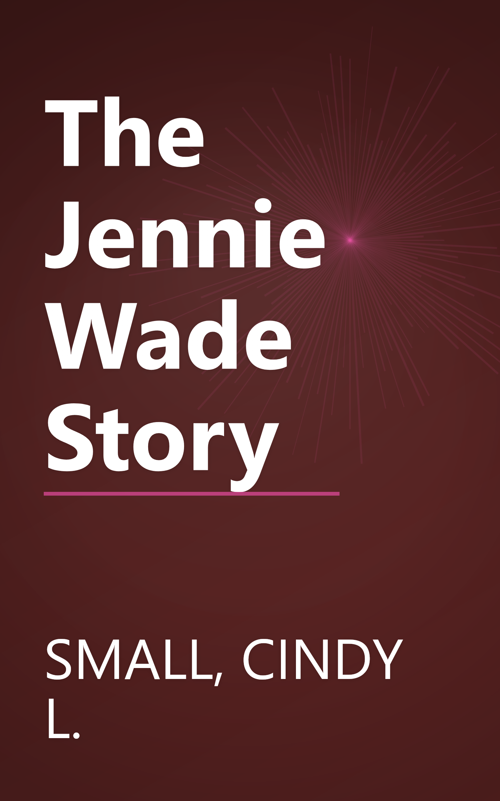 The Jennie Wade Story book cover
