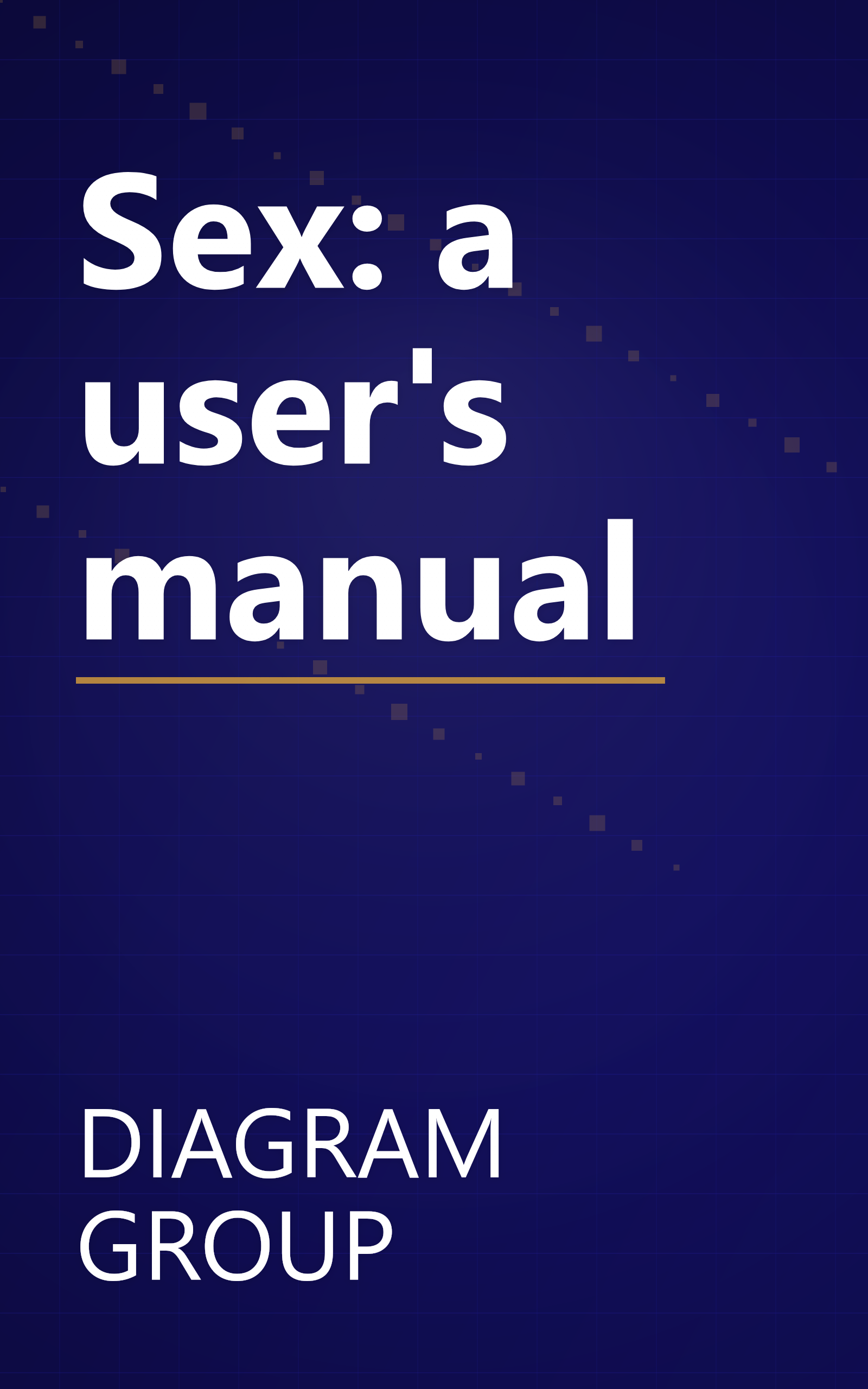 Sex: a user's manual book cover