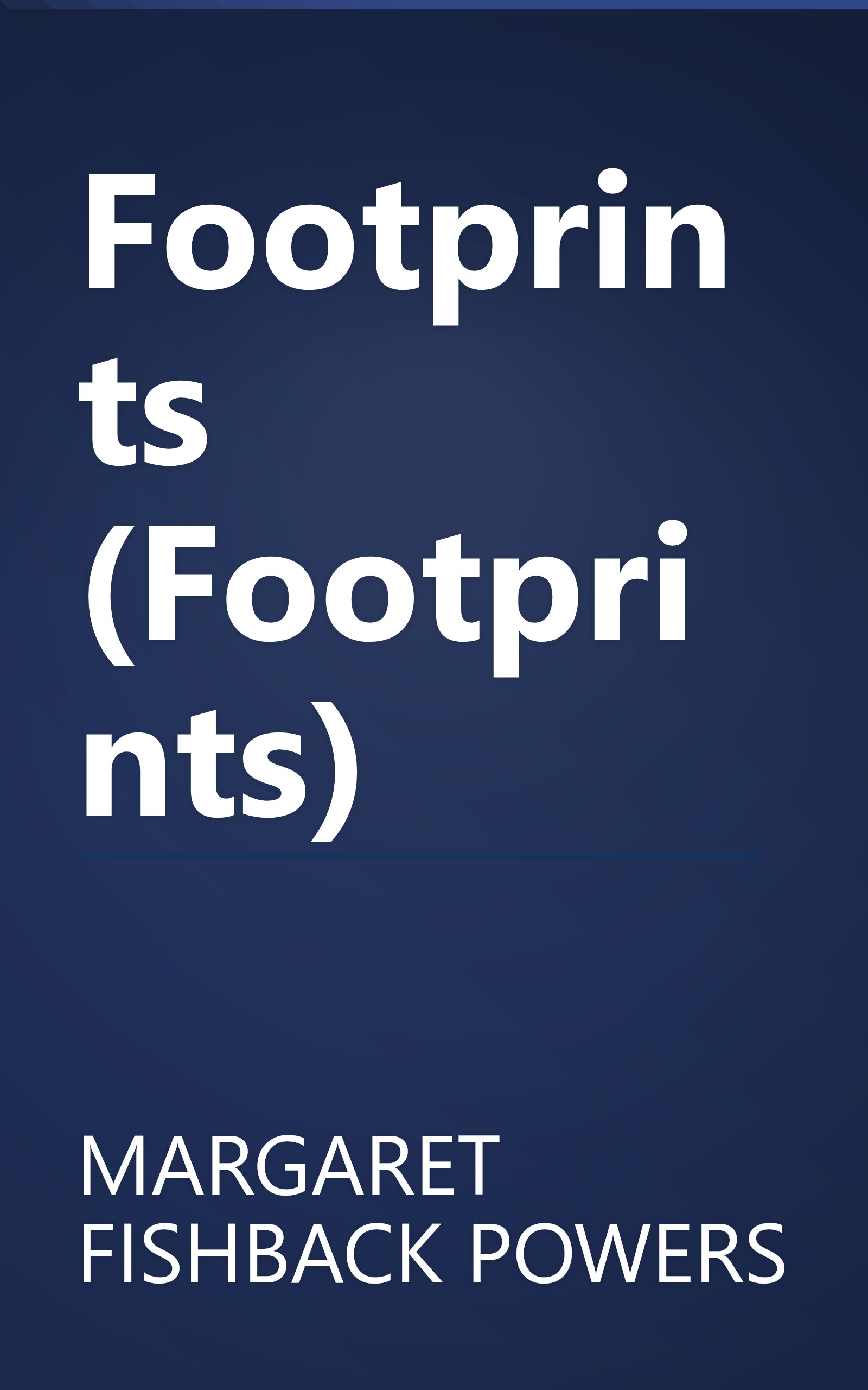 Footprints (Footprints) book cover