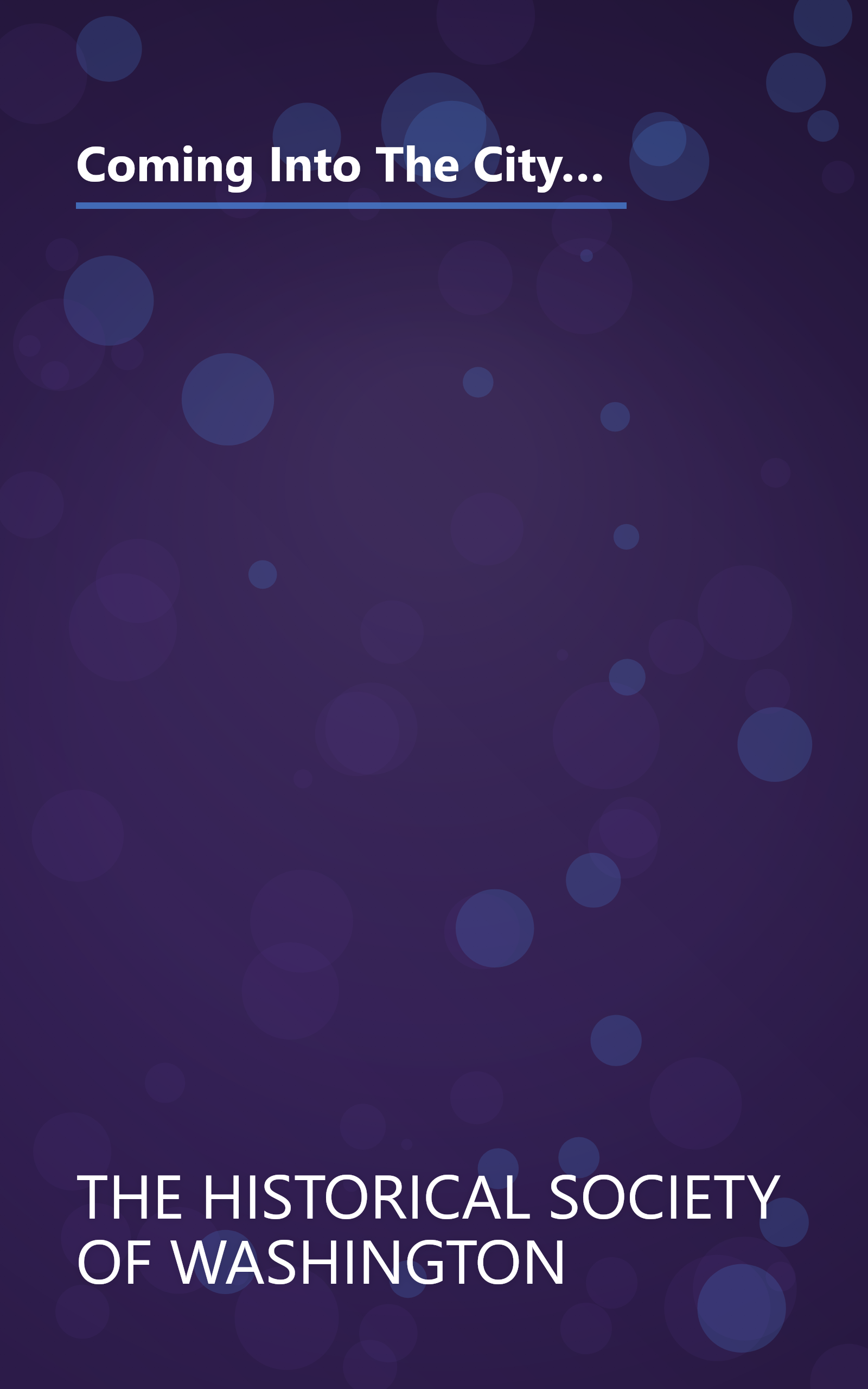 Coming Into The City: Essays On Early Washington, D.C. Commemerating The Bicentennial Of The Federal Government's Arrival In 1800 book cover