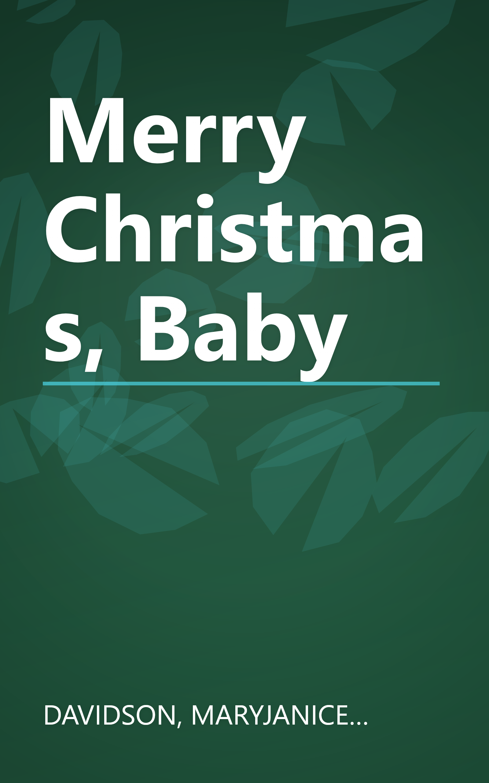 Merry Christmas, Baby book cover