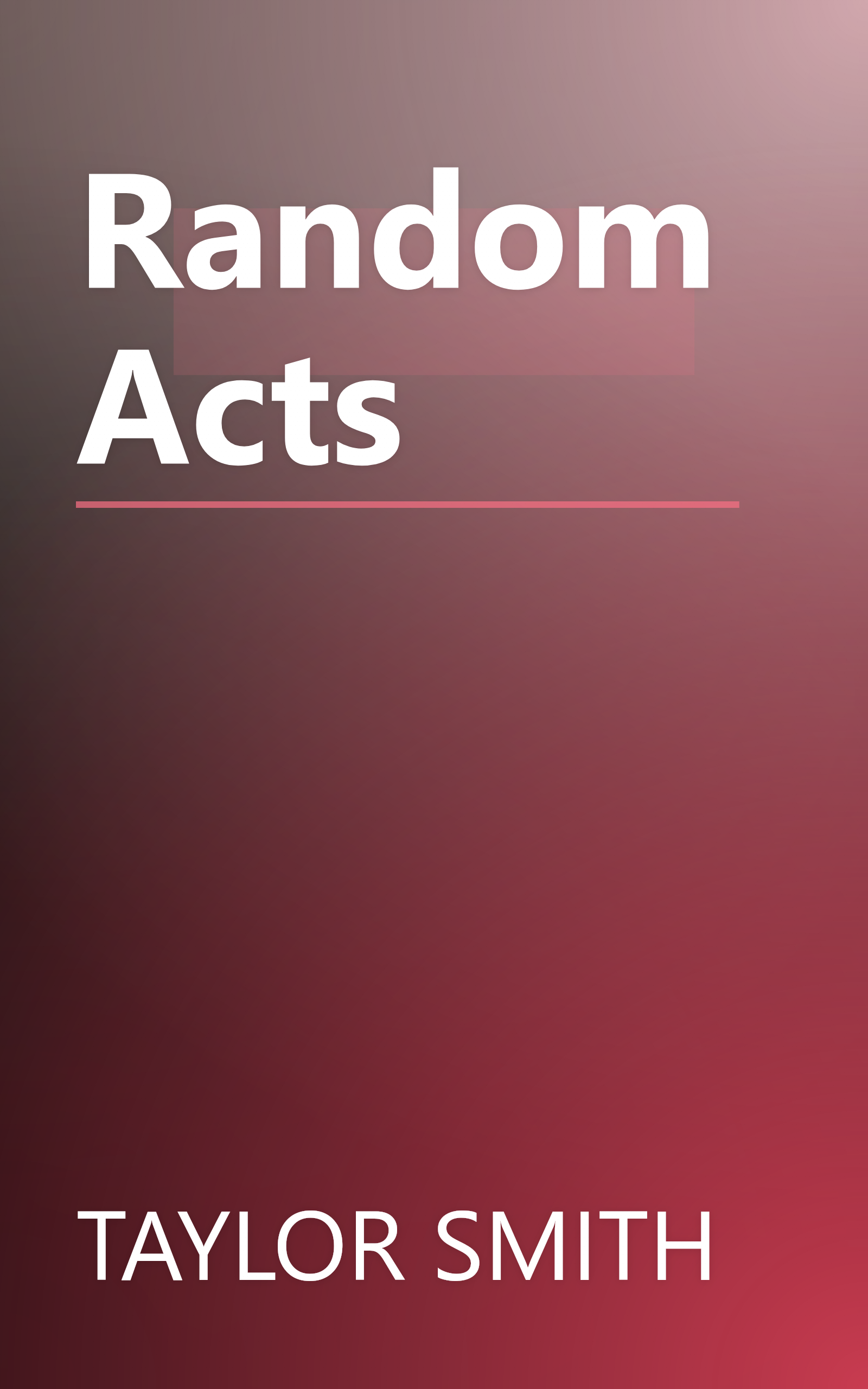 Random Acts book cover