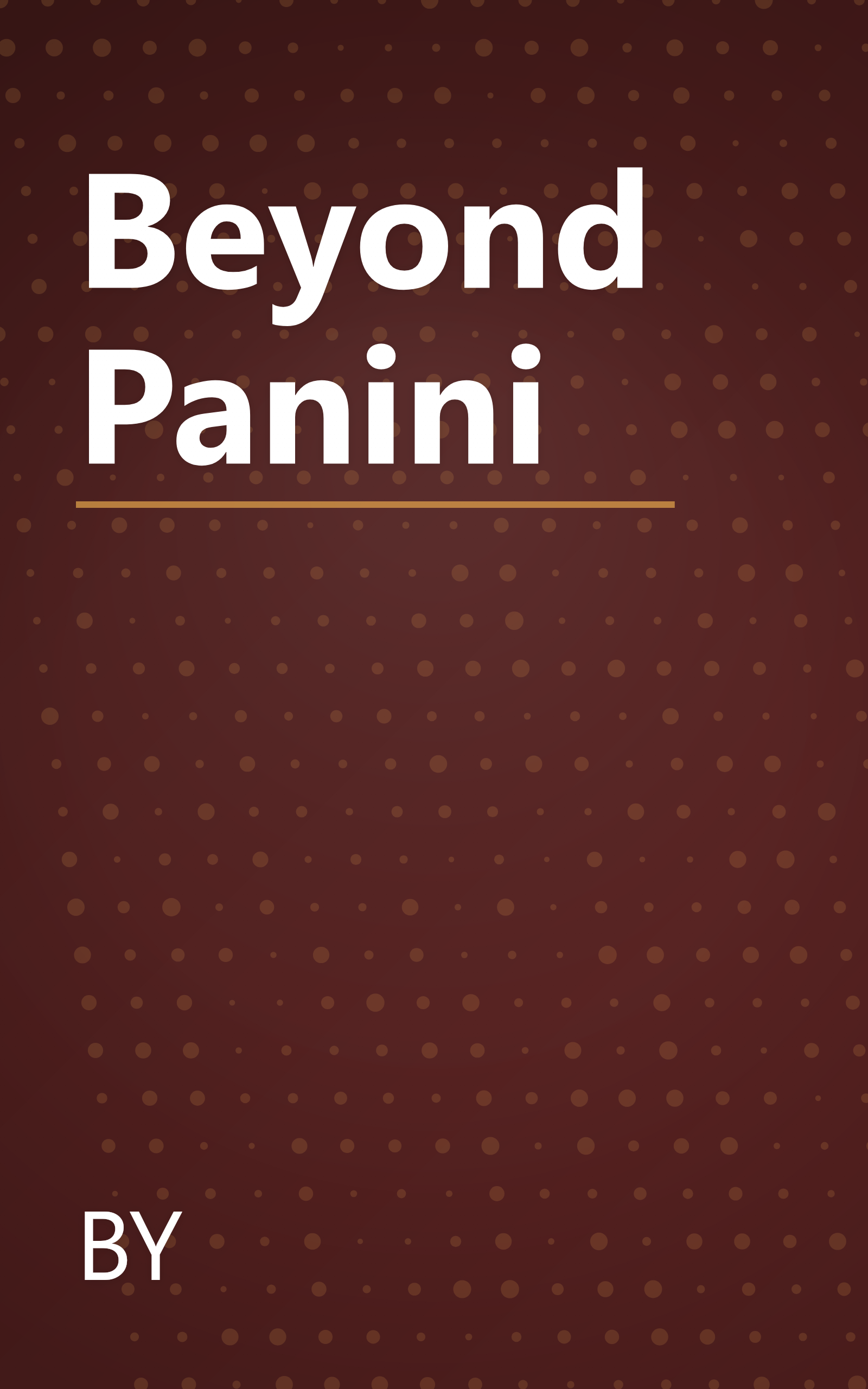 Beyond Panini book cover