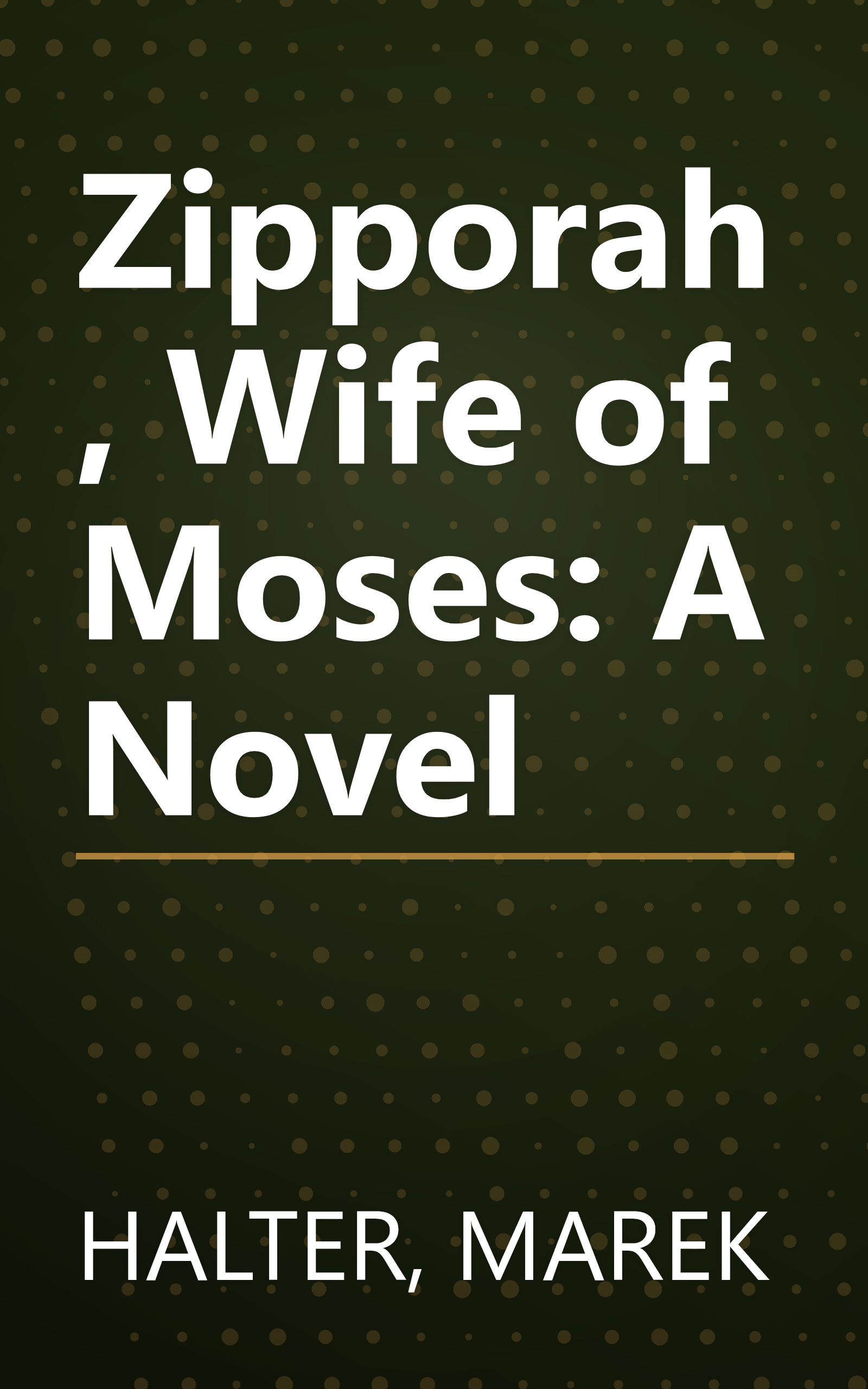 Zipporah, Wife of Moses: A Novel book cover