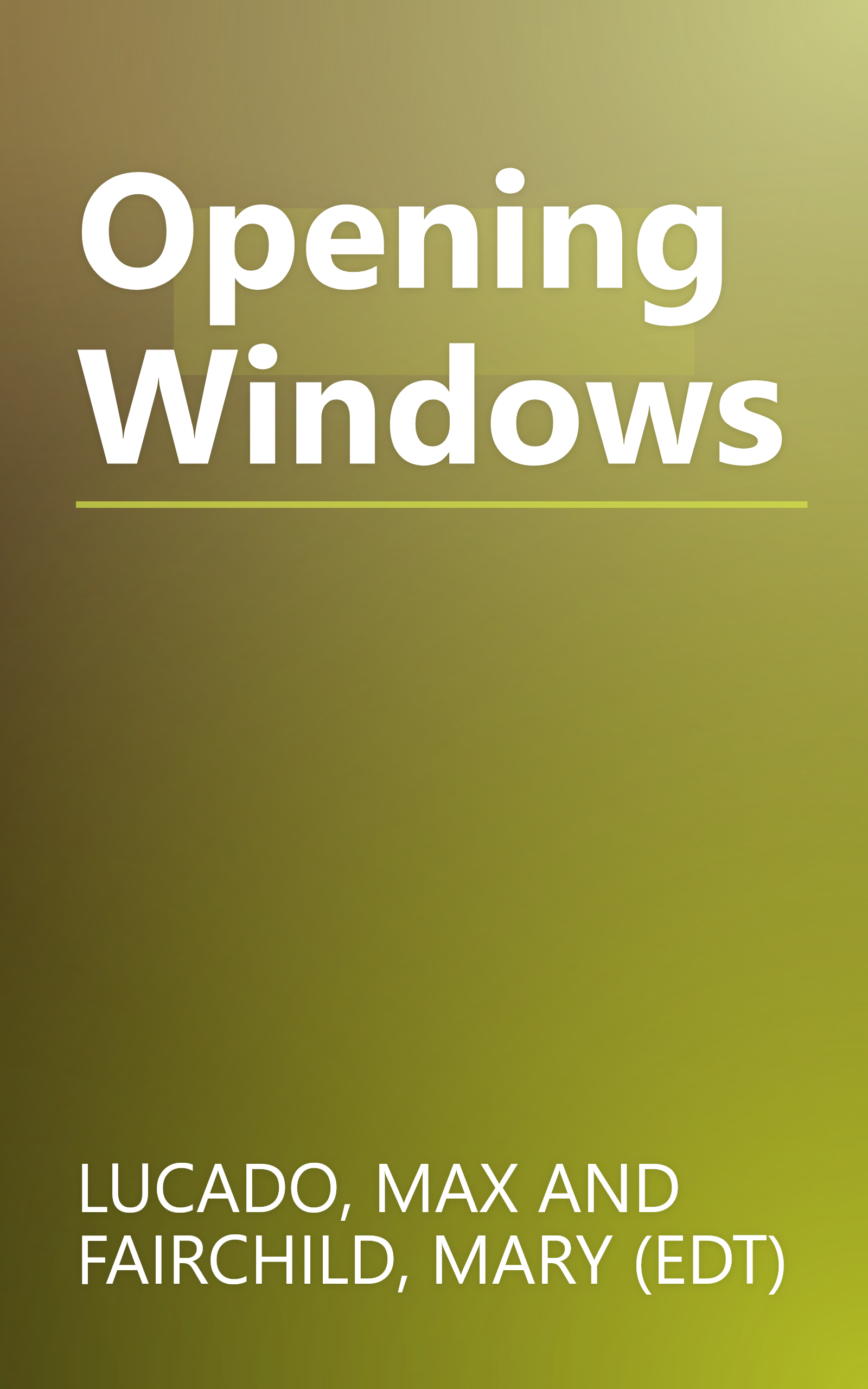 Opening Windows book cover