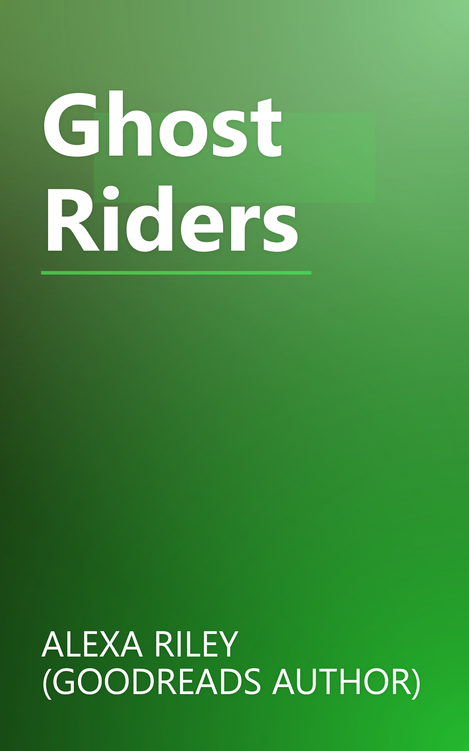 Ghost Riders book cover