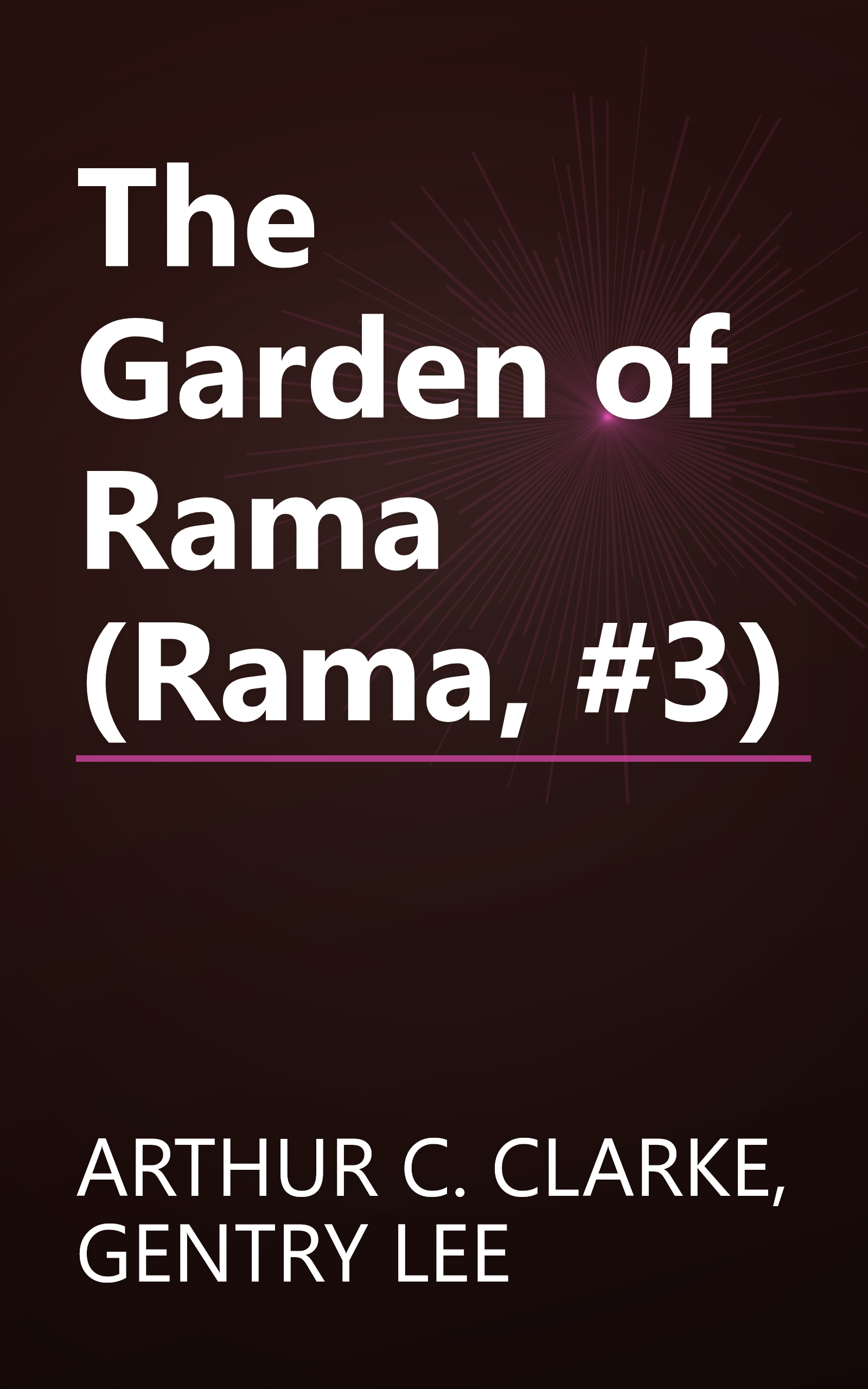 The Garden of Rama (Rama, #3) book cover