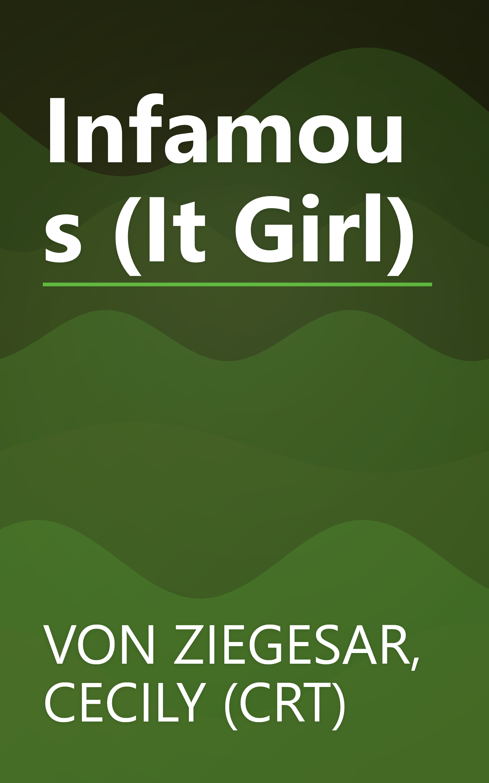 Infamous (It Girl) book cover