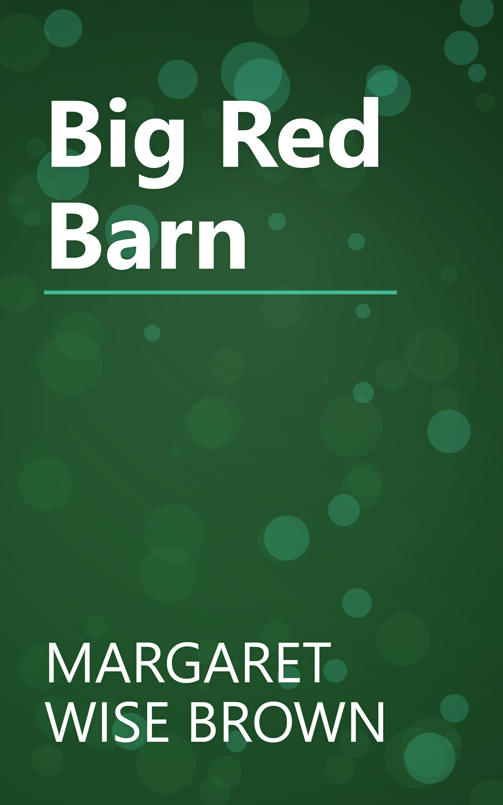 Big Red Barn book cover