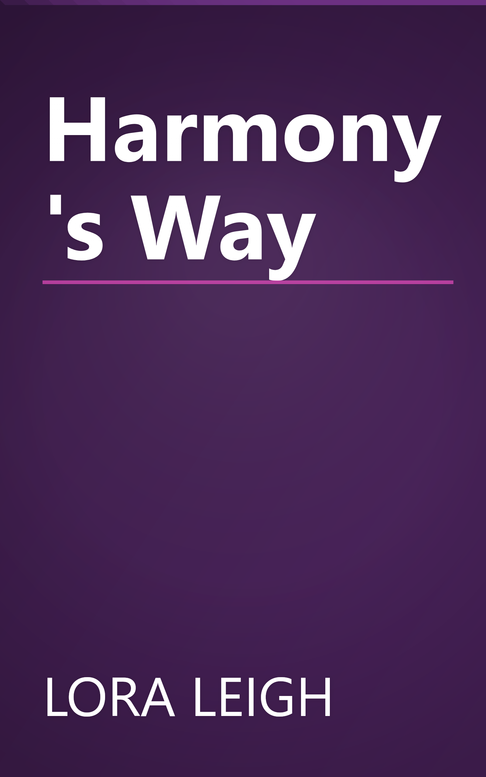 Harmony's Way book cover