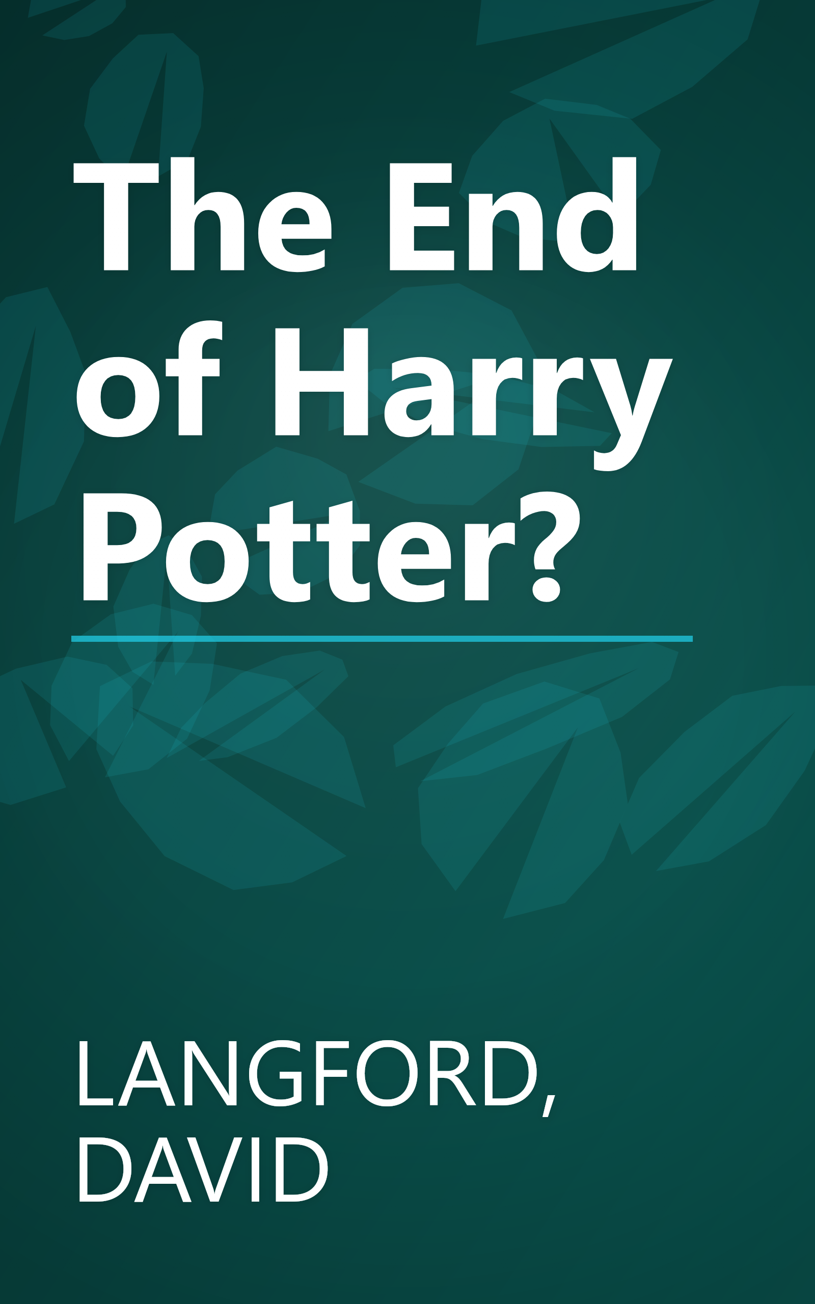The End of Harry Potter? book cover