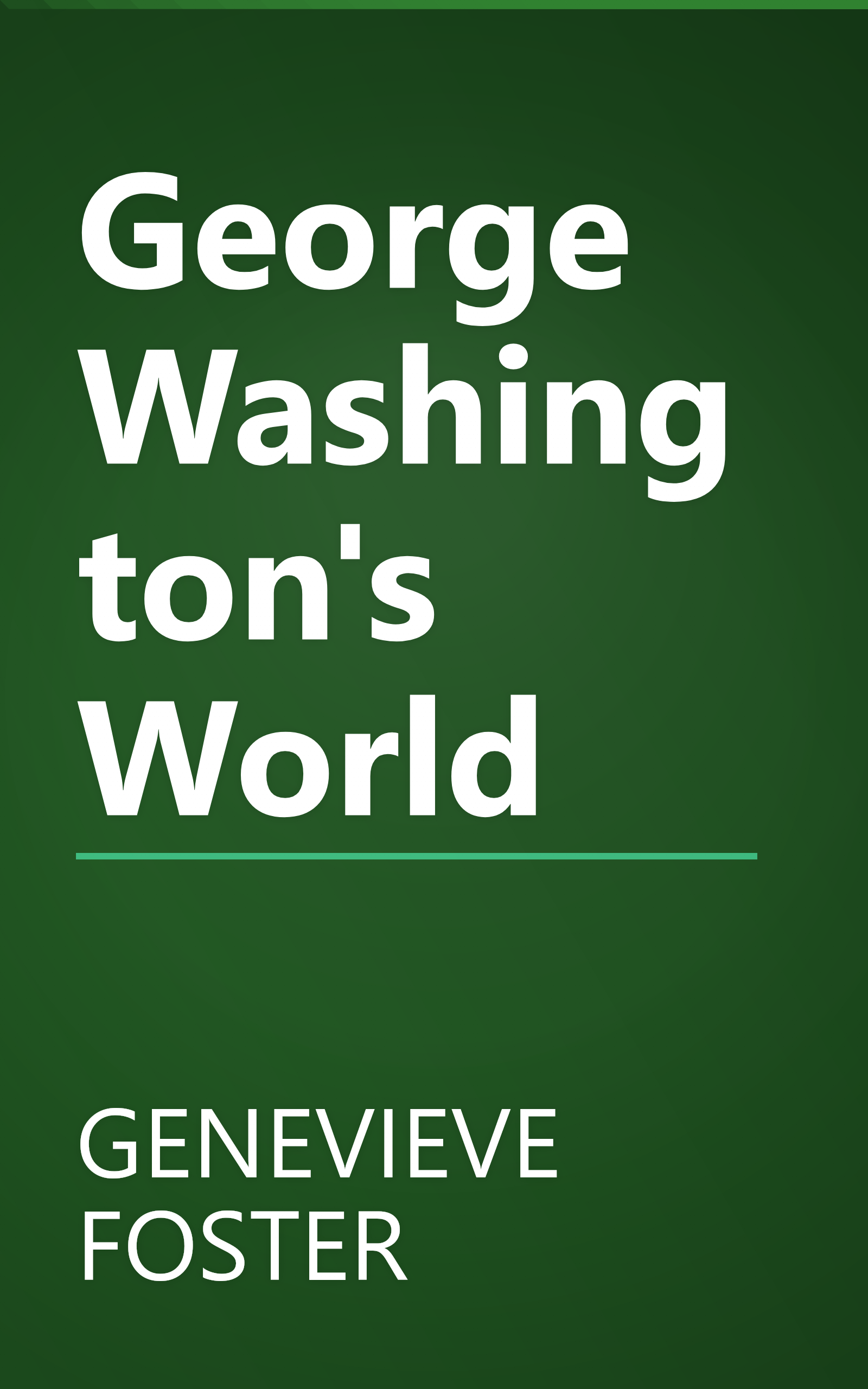 George Washington's World book cover
