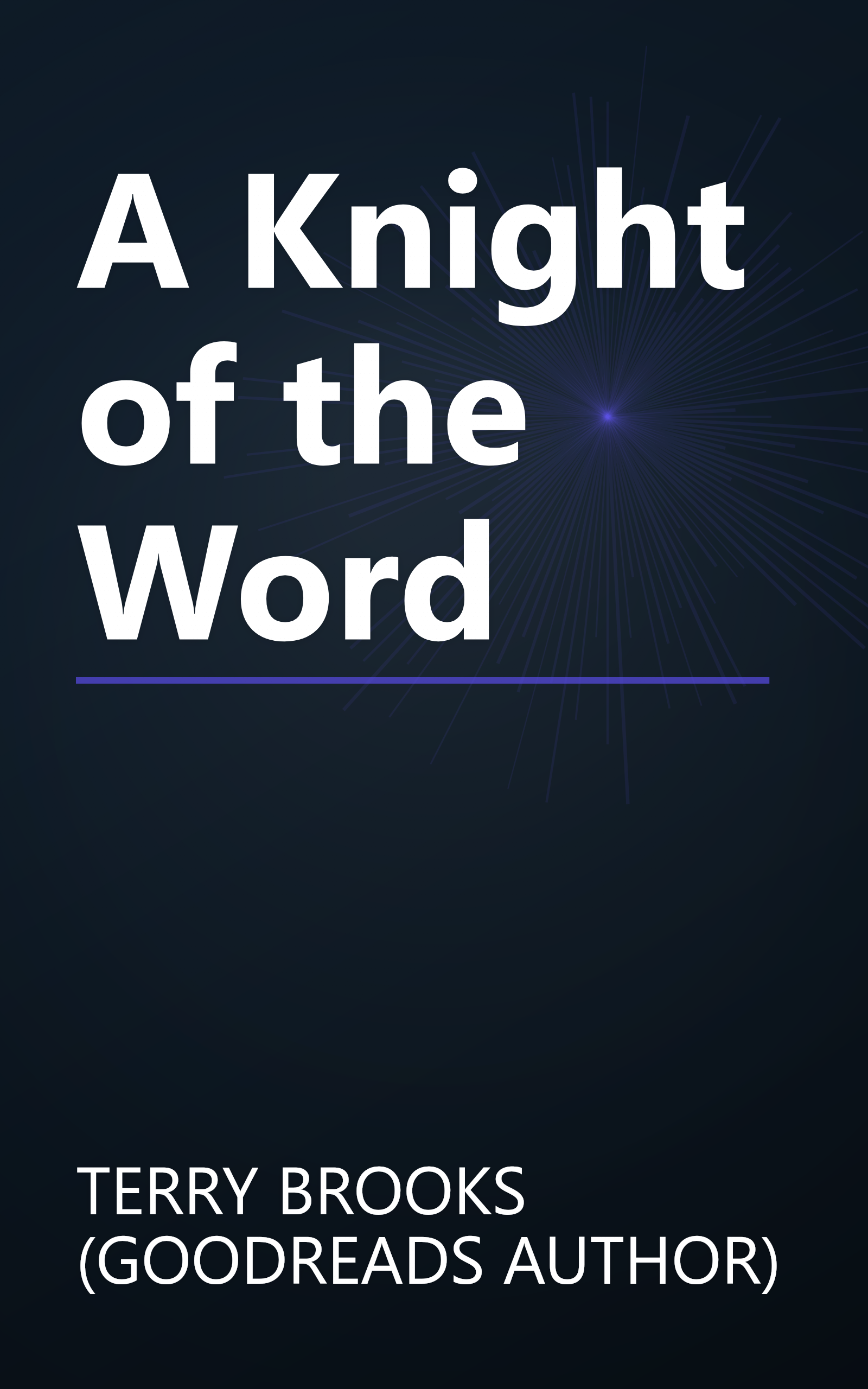 A Knight of the Word book cover