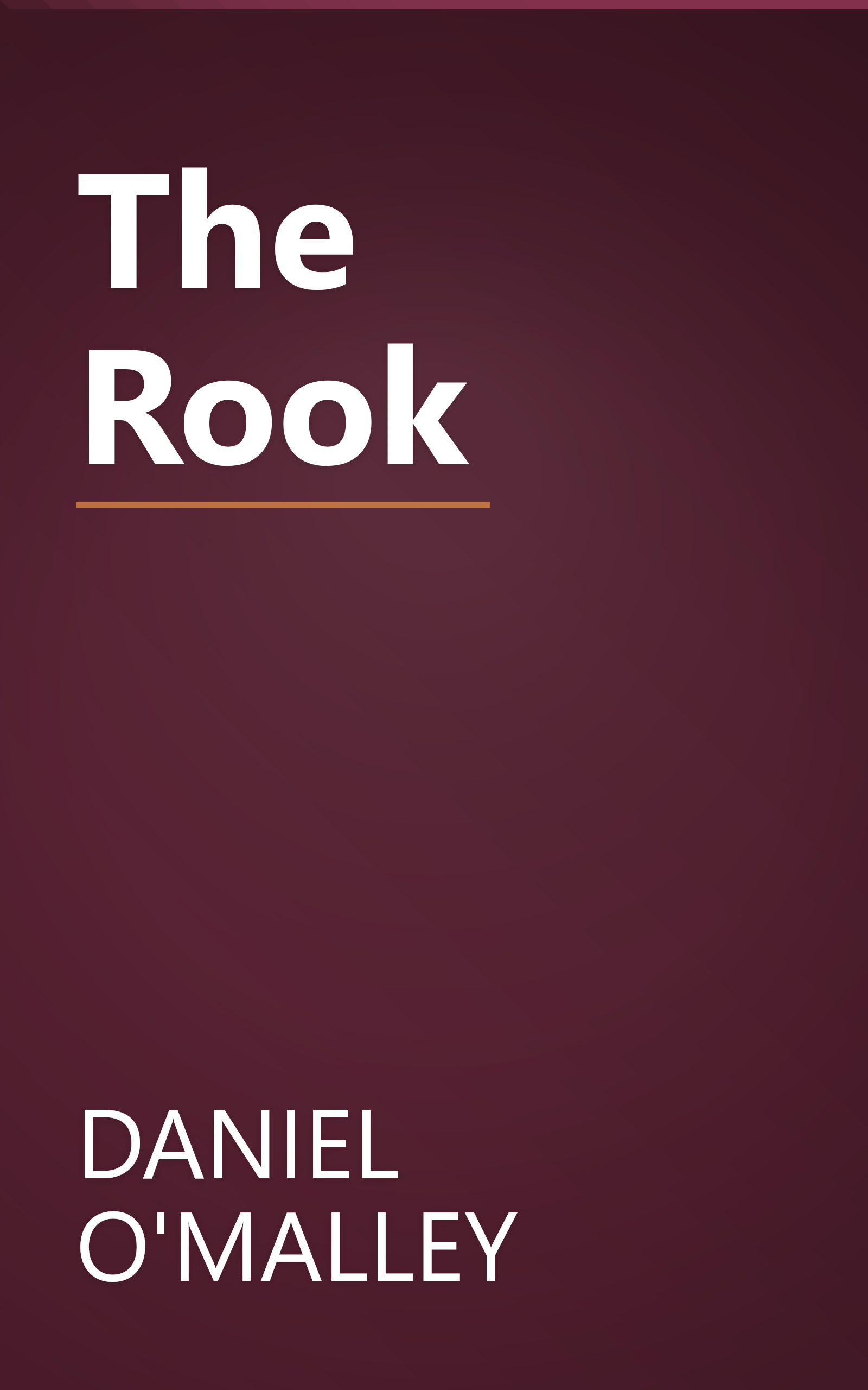 The Rook book cover