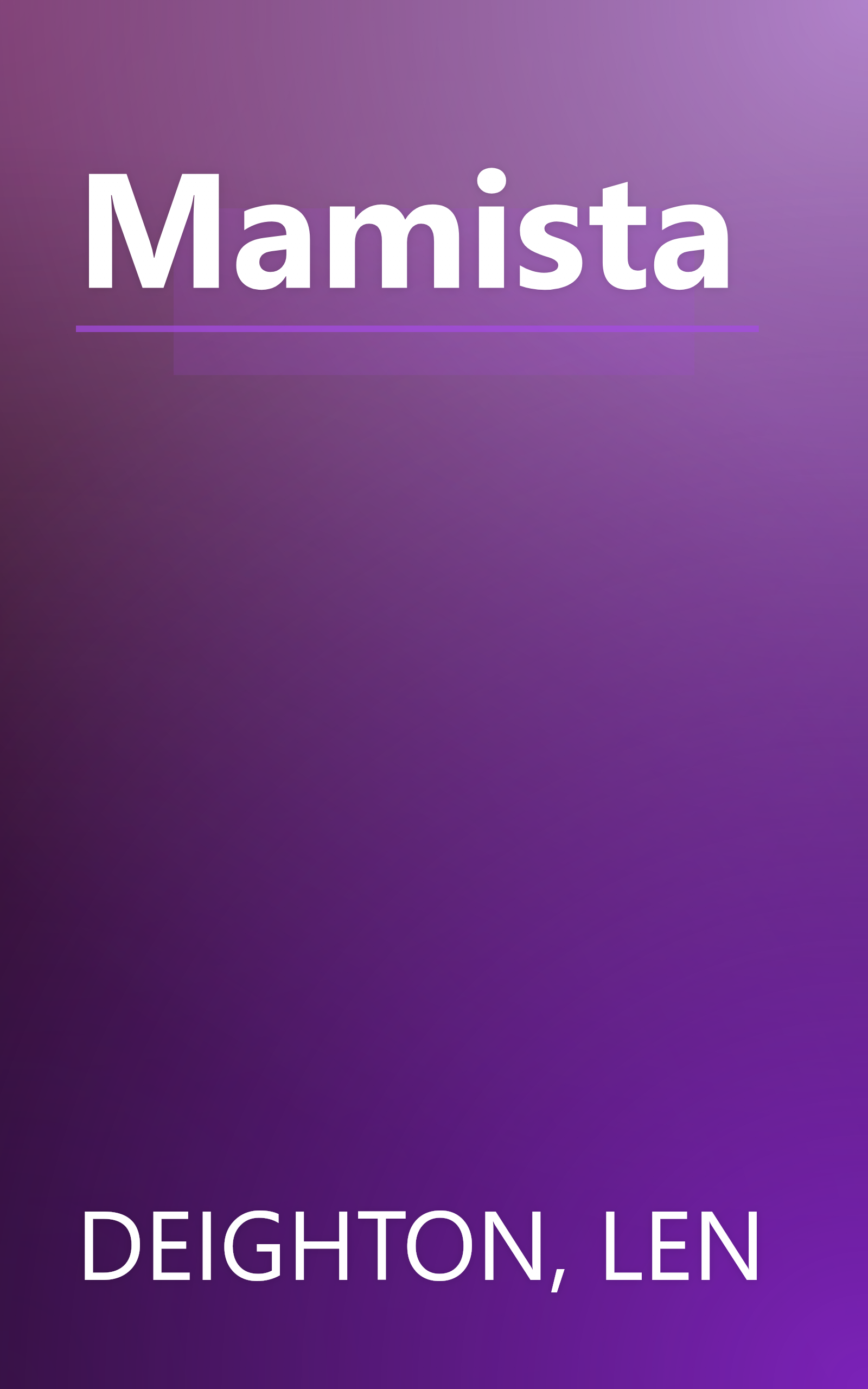 Mamista book cover