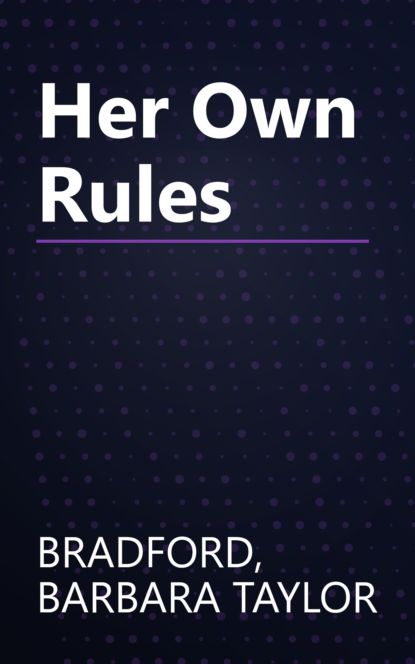 Her Own Rules book cover