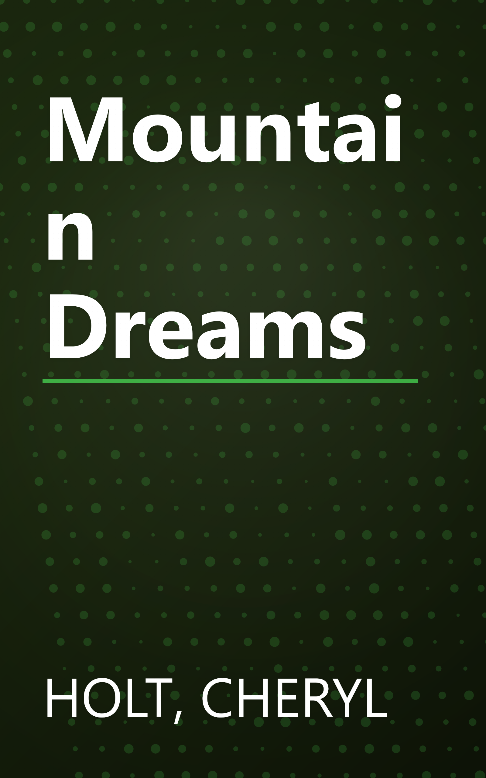 Mountain Dreams book cover