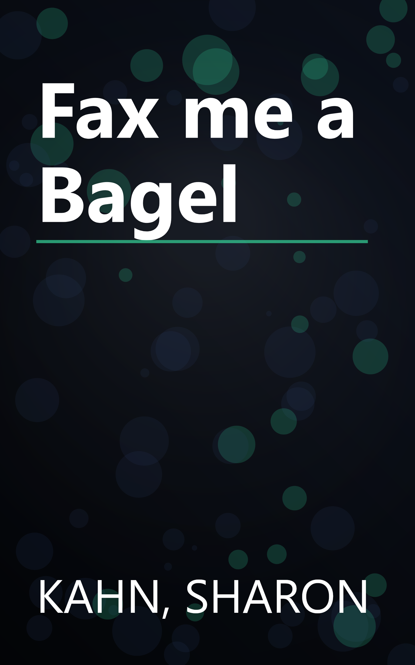 Fax me a Bagel book cover
