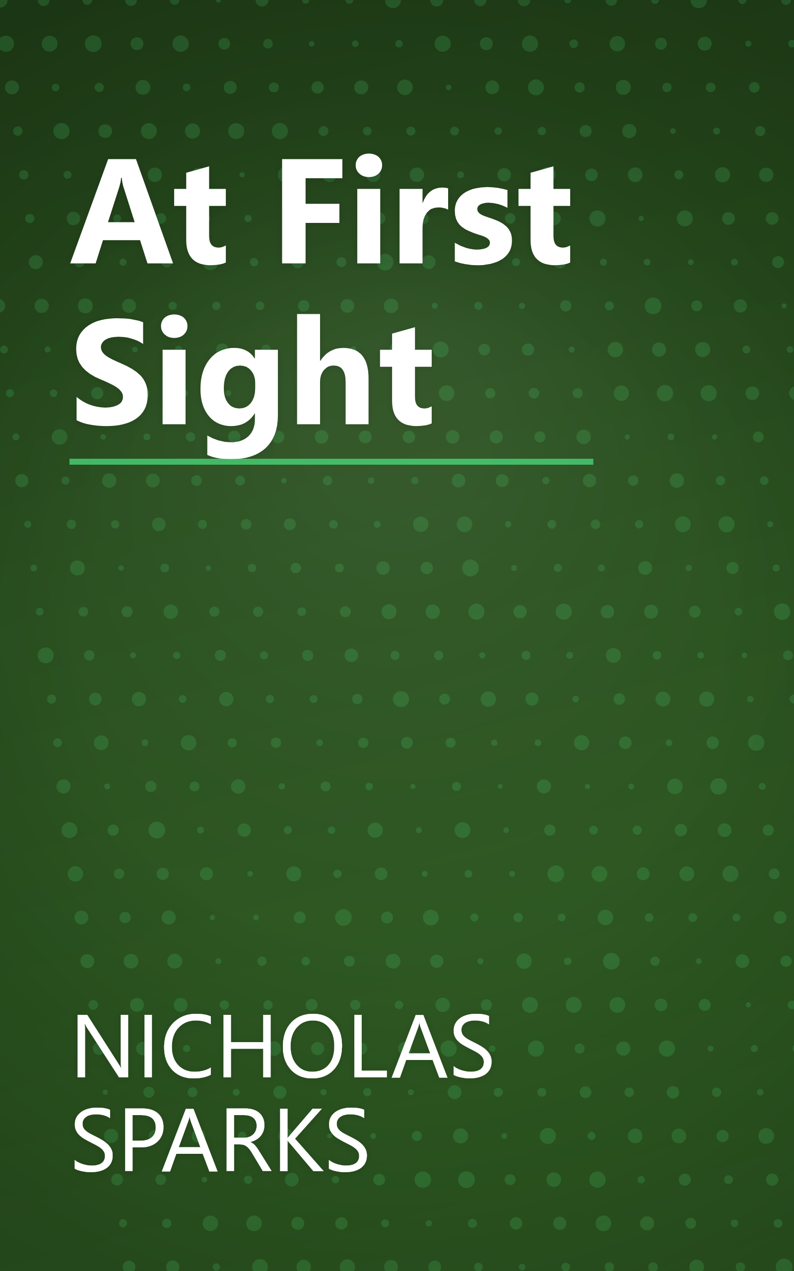 At First Sight book cover