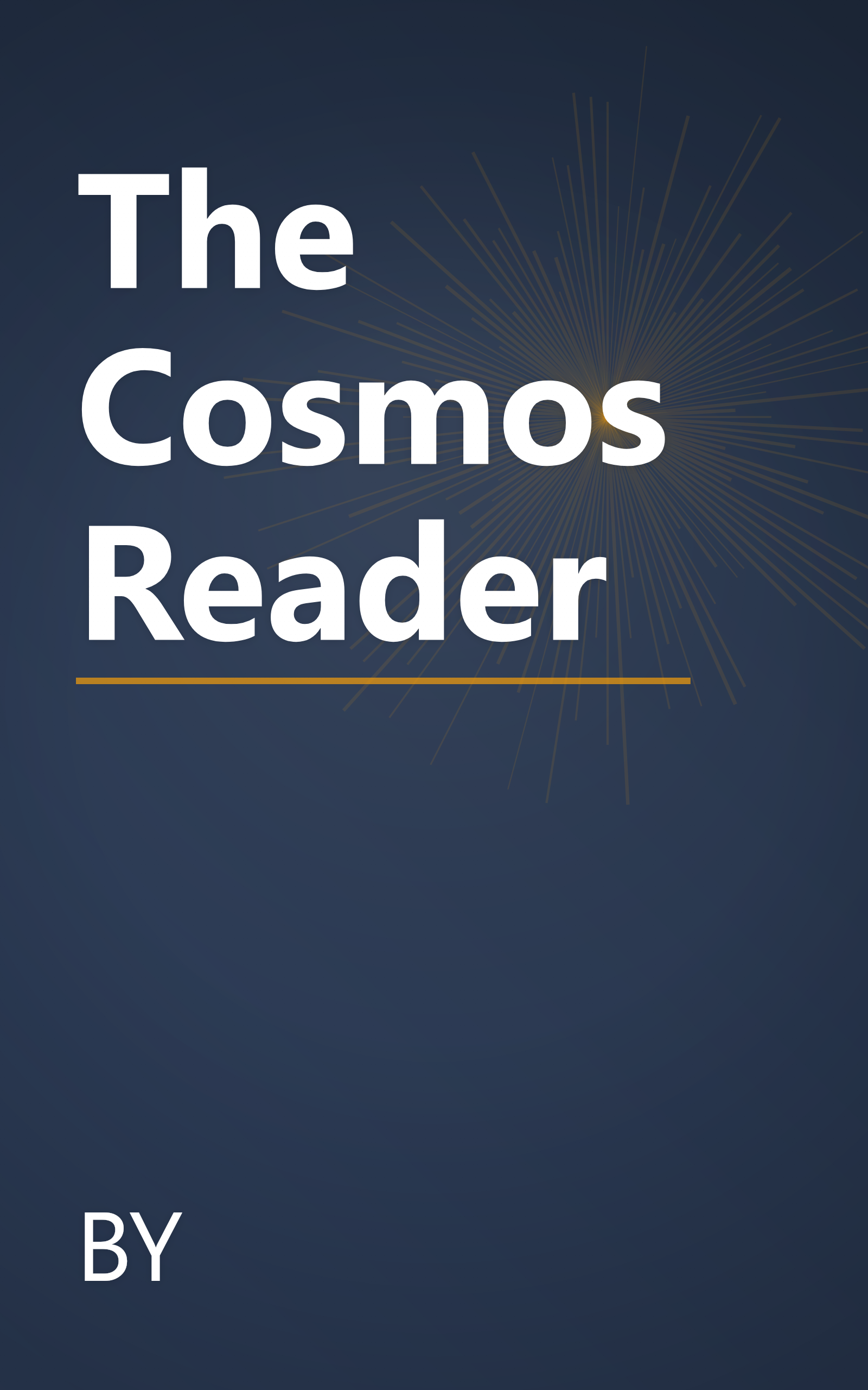 The Cosmos Reader book cover