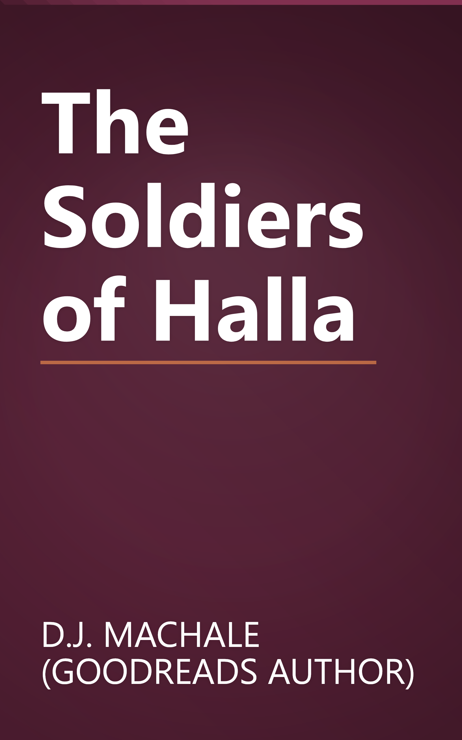 The Soldiers of Halla book cover