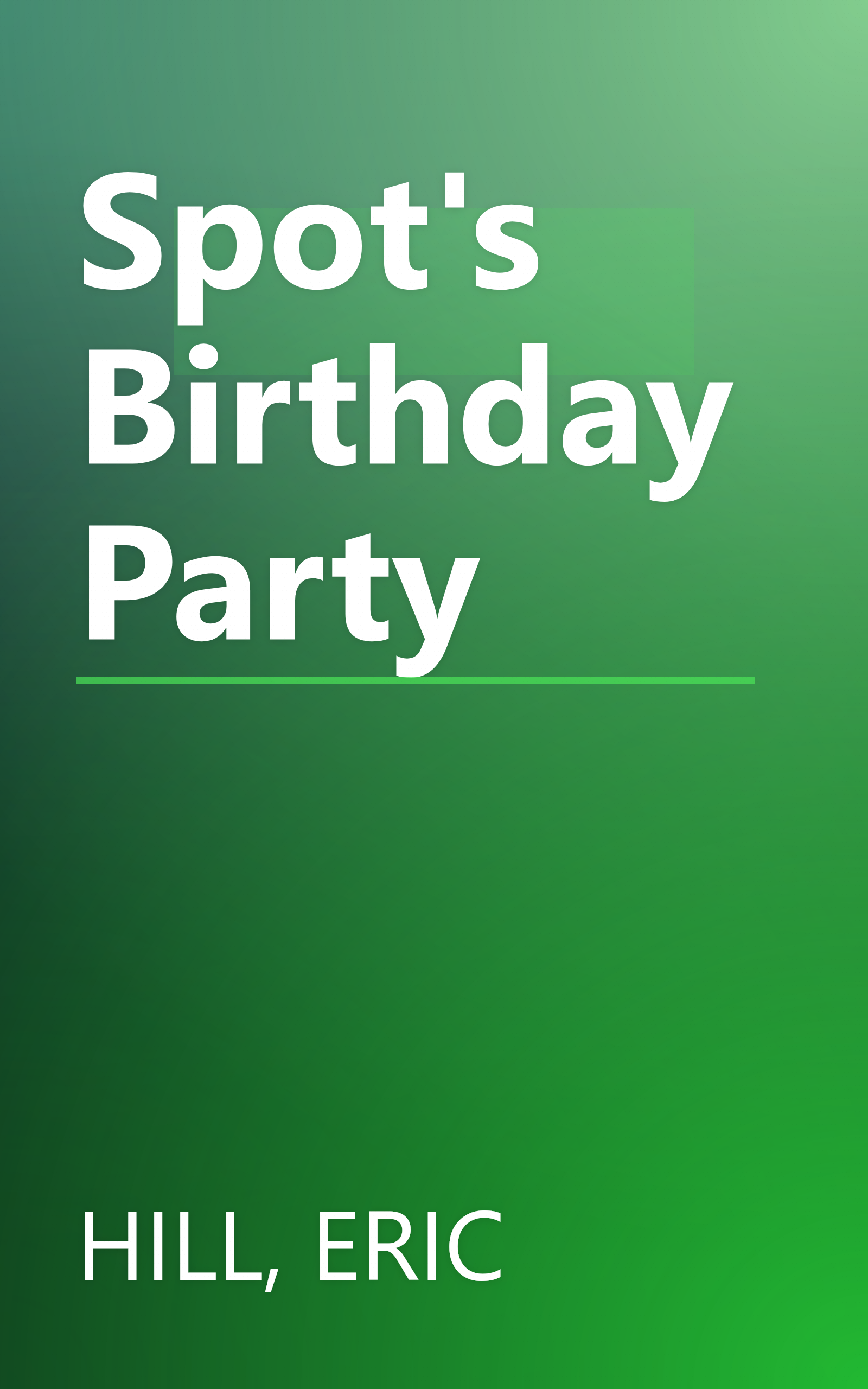 Spot's Birthday Party book cover