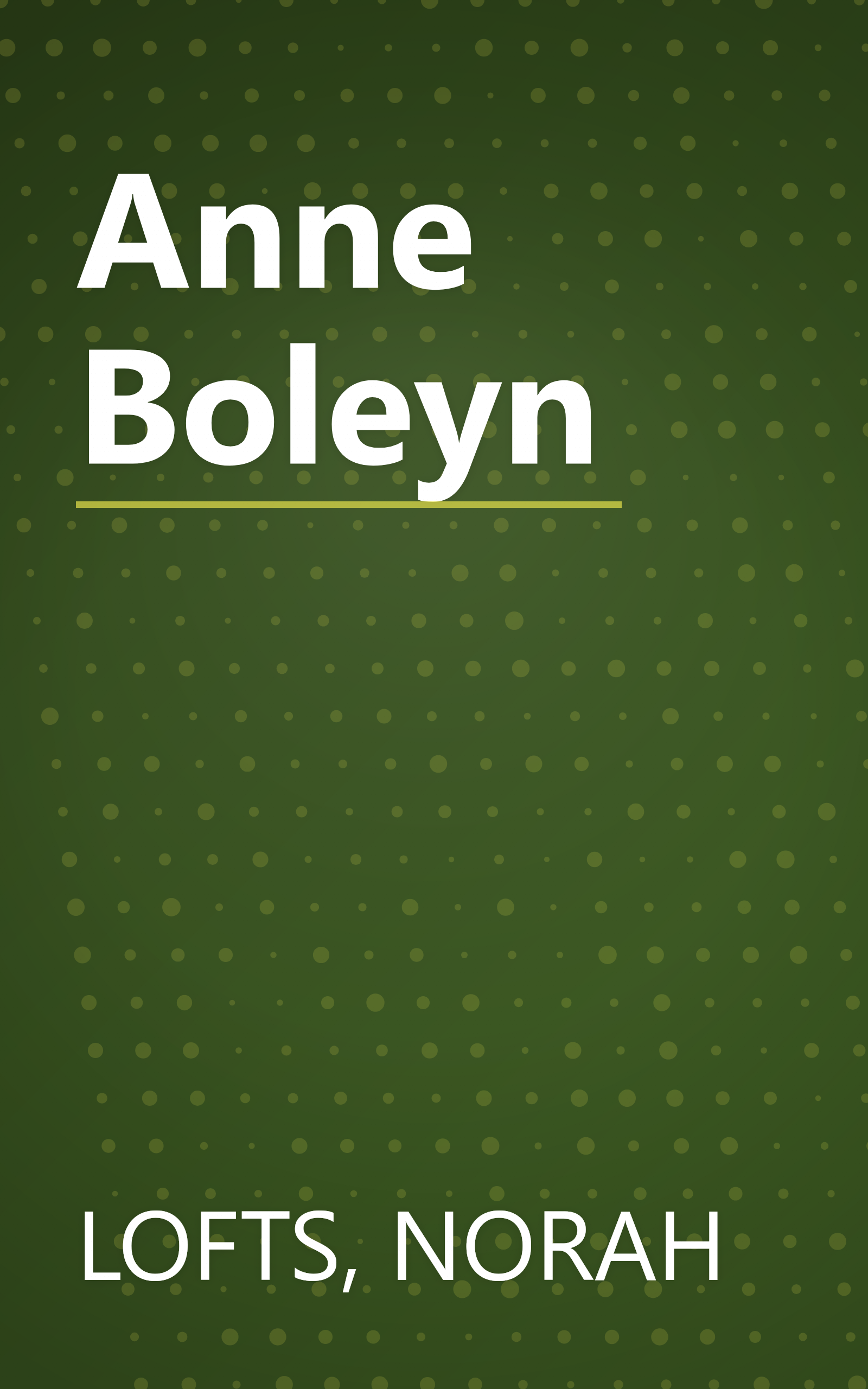 Anne Boleyn book cover