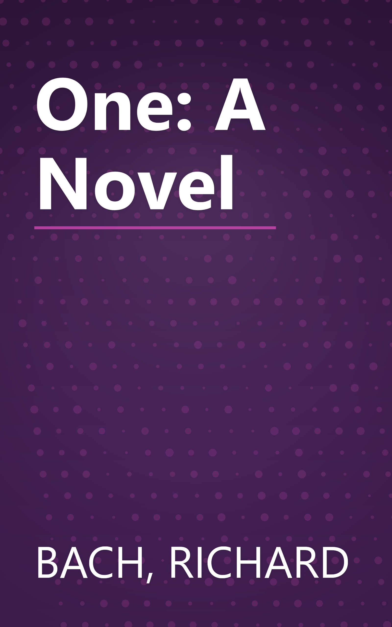 One: A Novel book cover