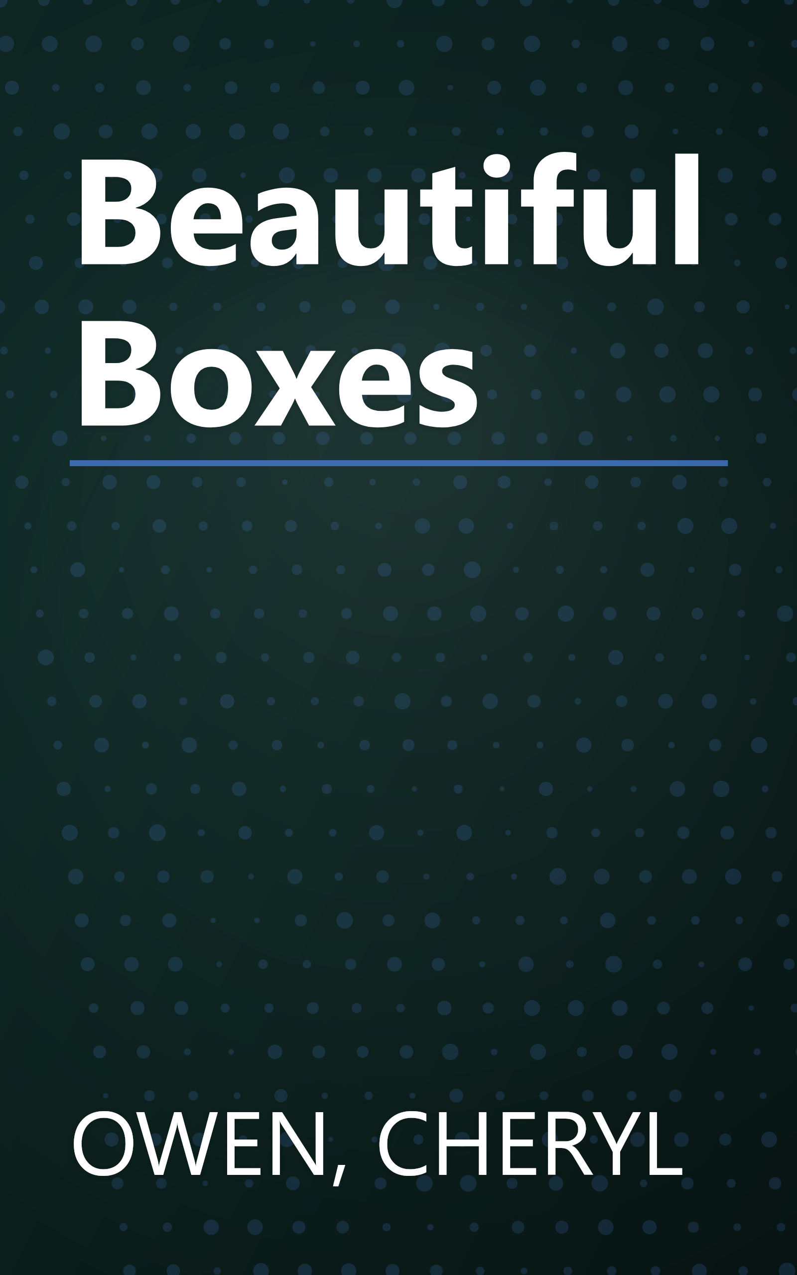 Beautiful Boxes book cover