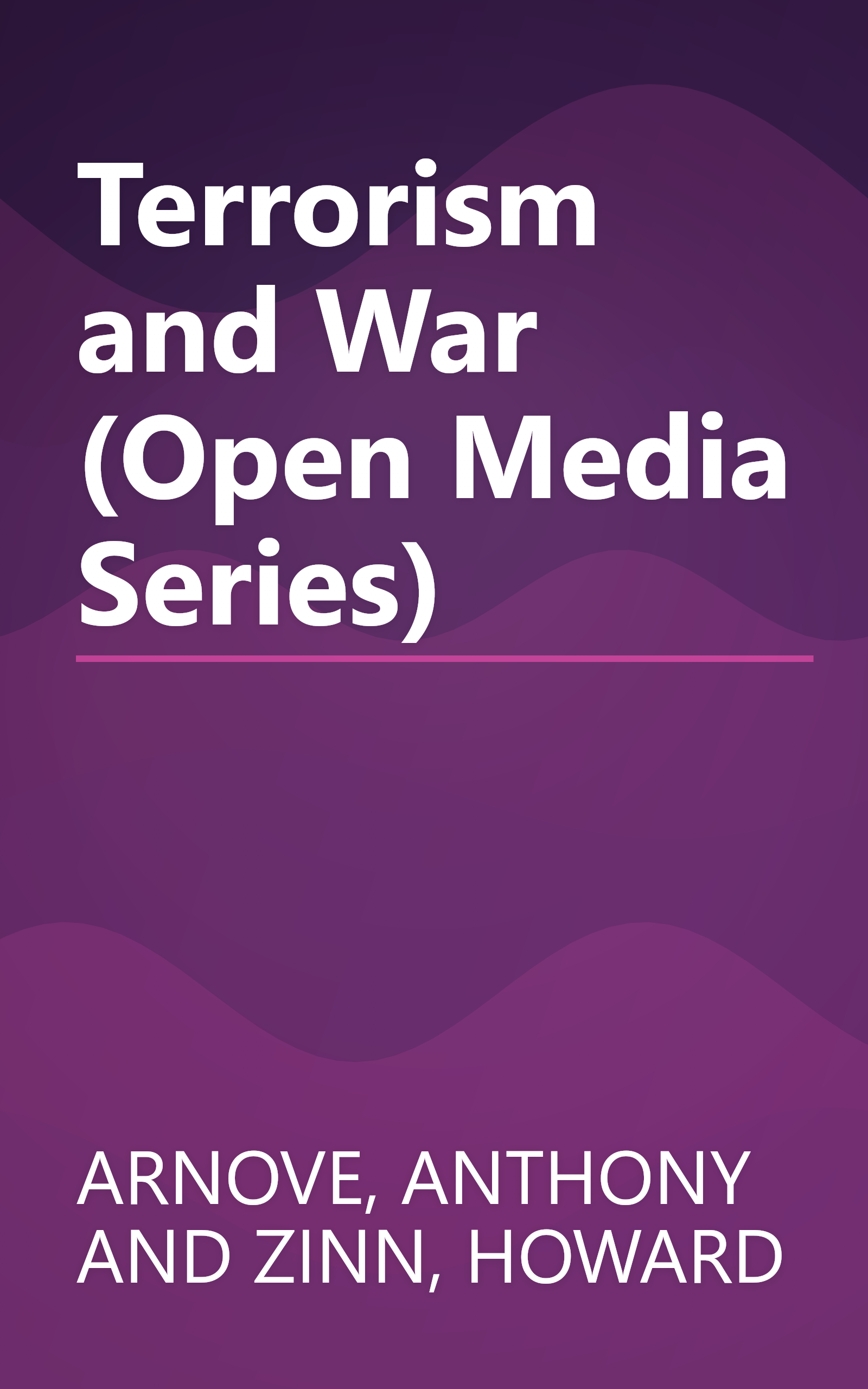 Terrorism and War (Open Media Series) book cover