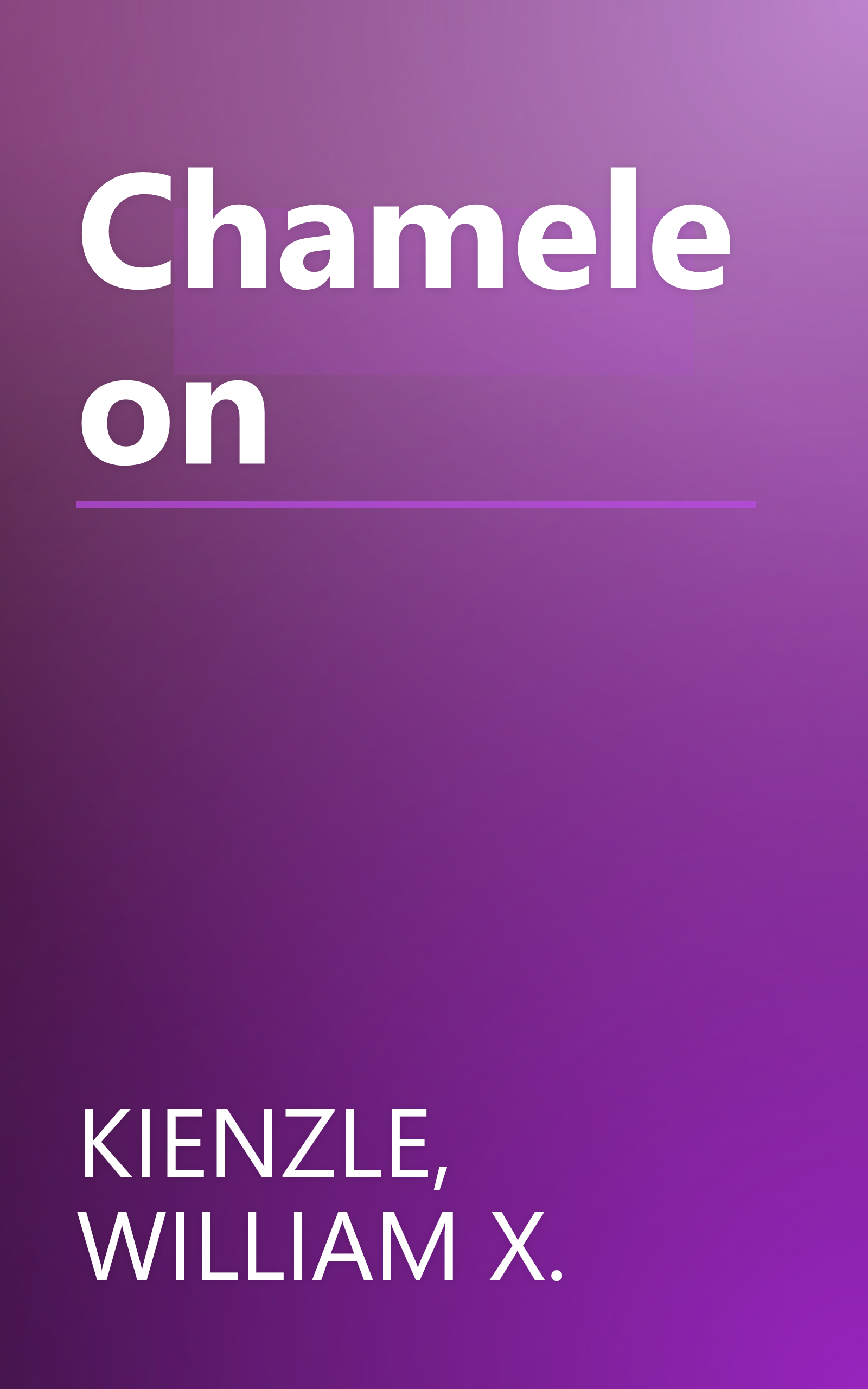 Chameleon book cover