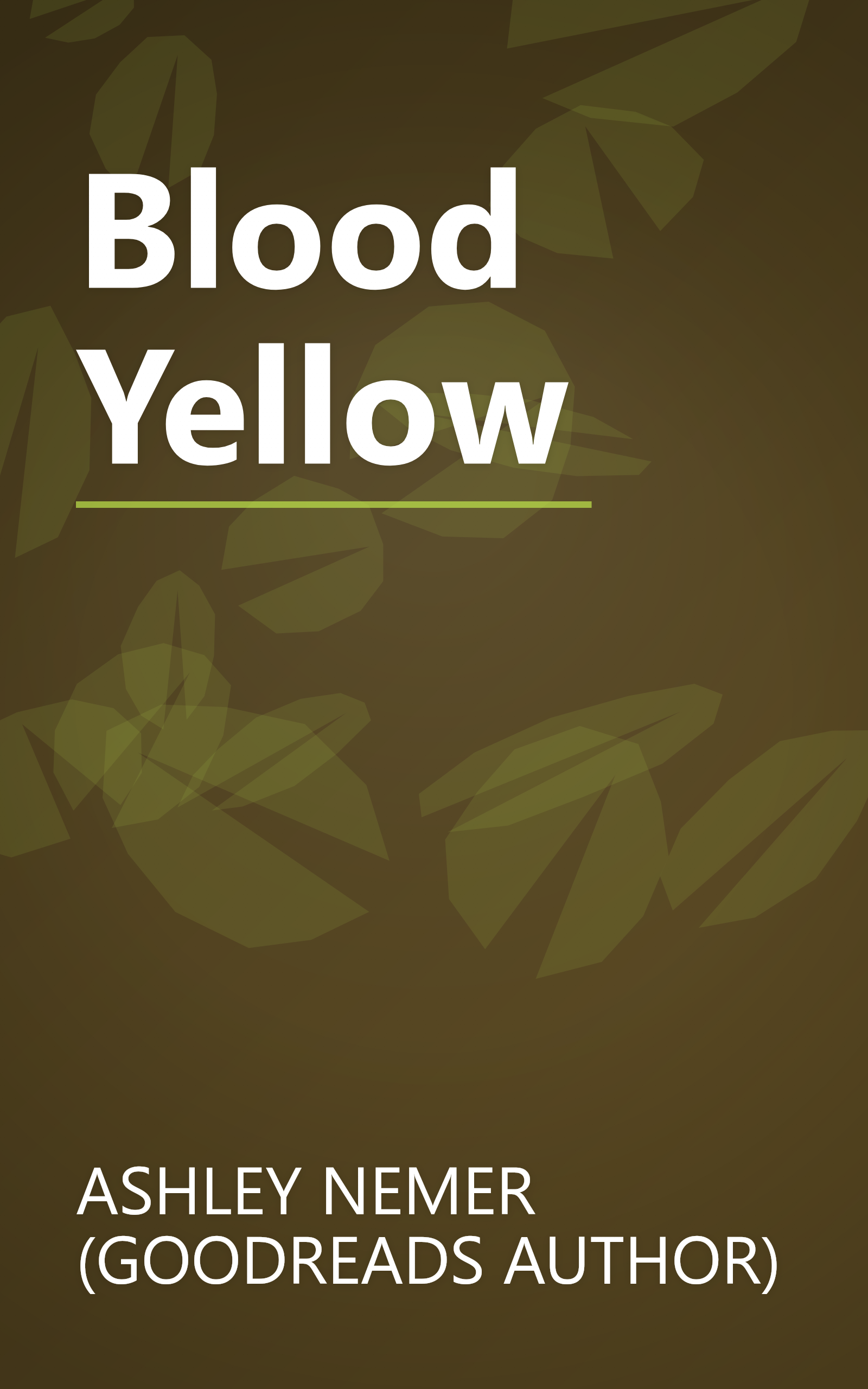 Blood Yellow book cover