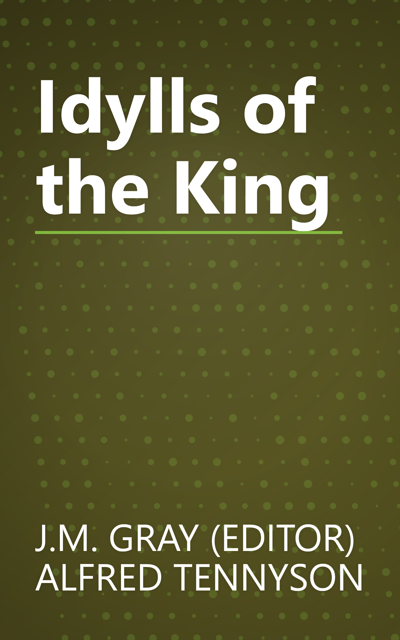 Idylls of the King book cover