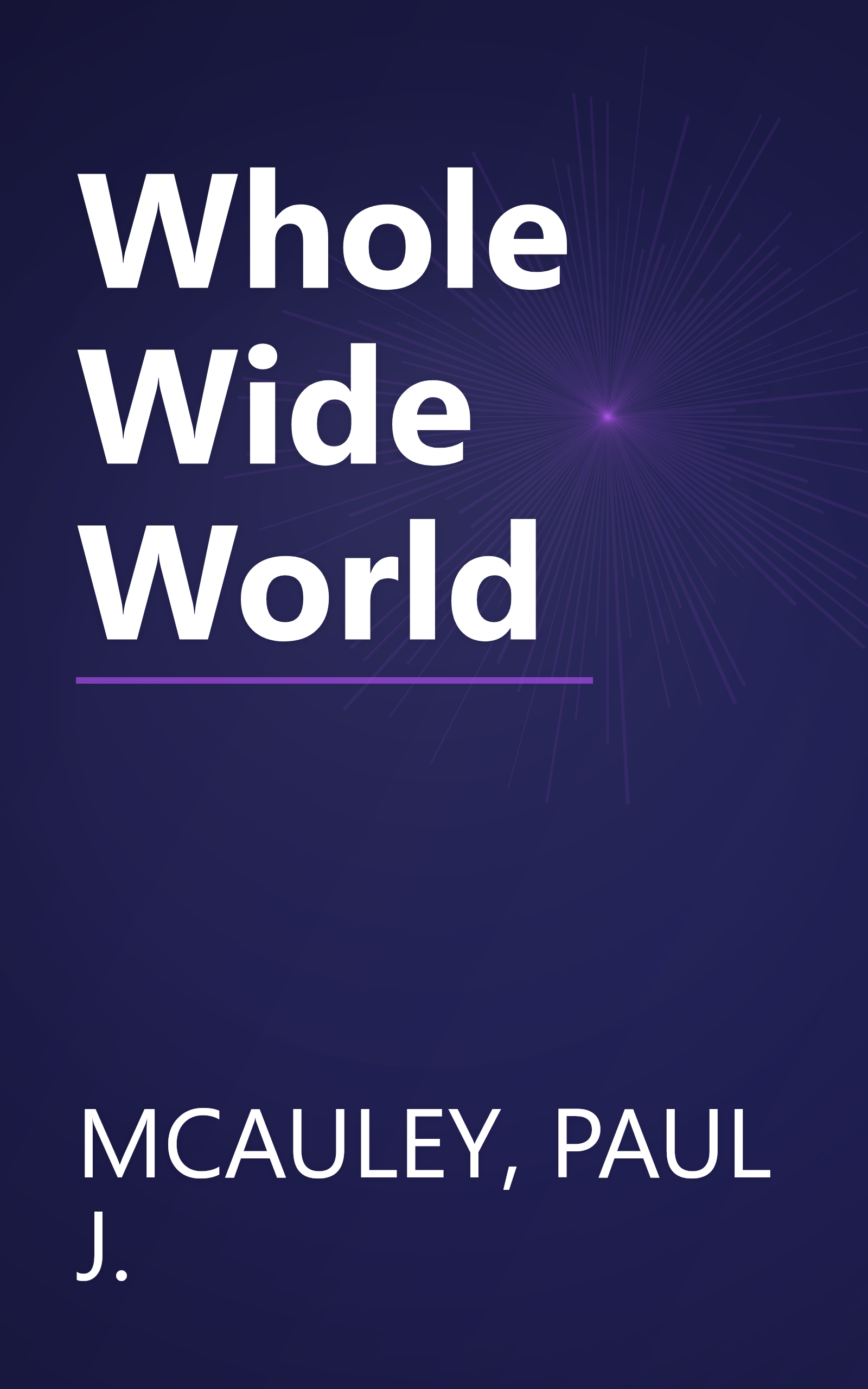 Whole Wide World book cover