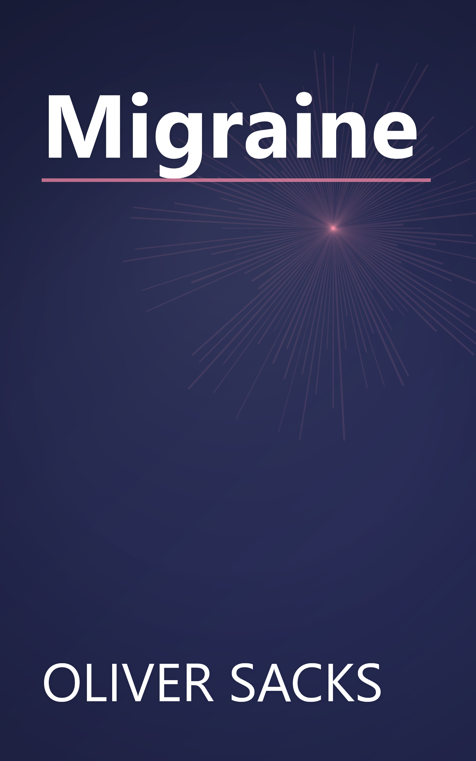 Migraine book cover