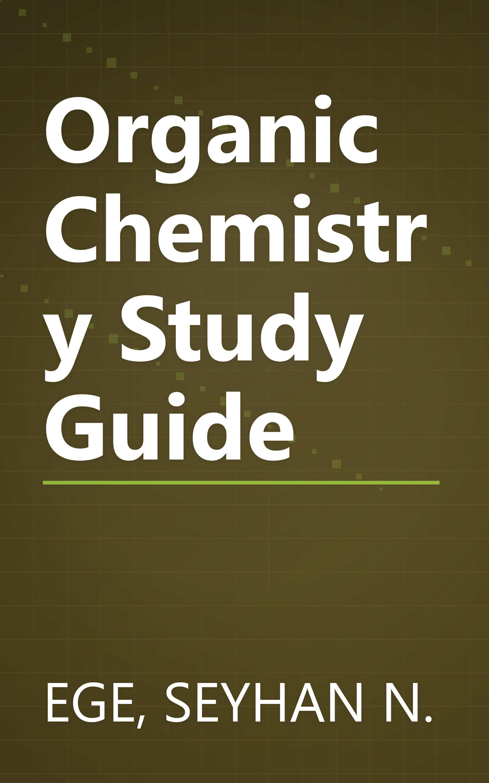 Organic Chemistry Study Guide book cover