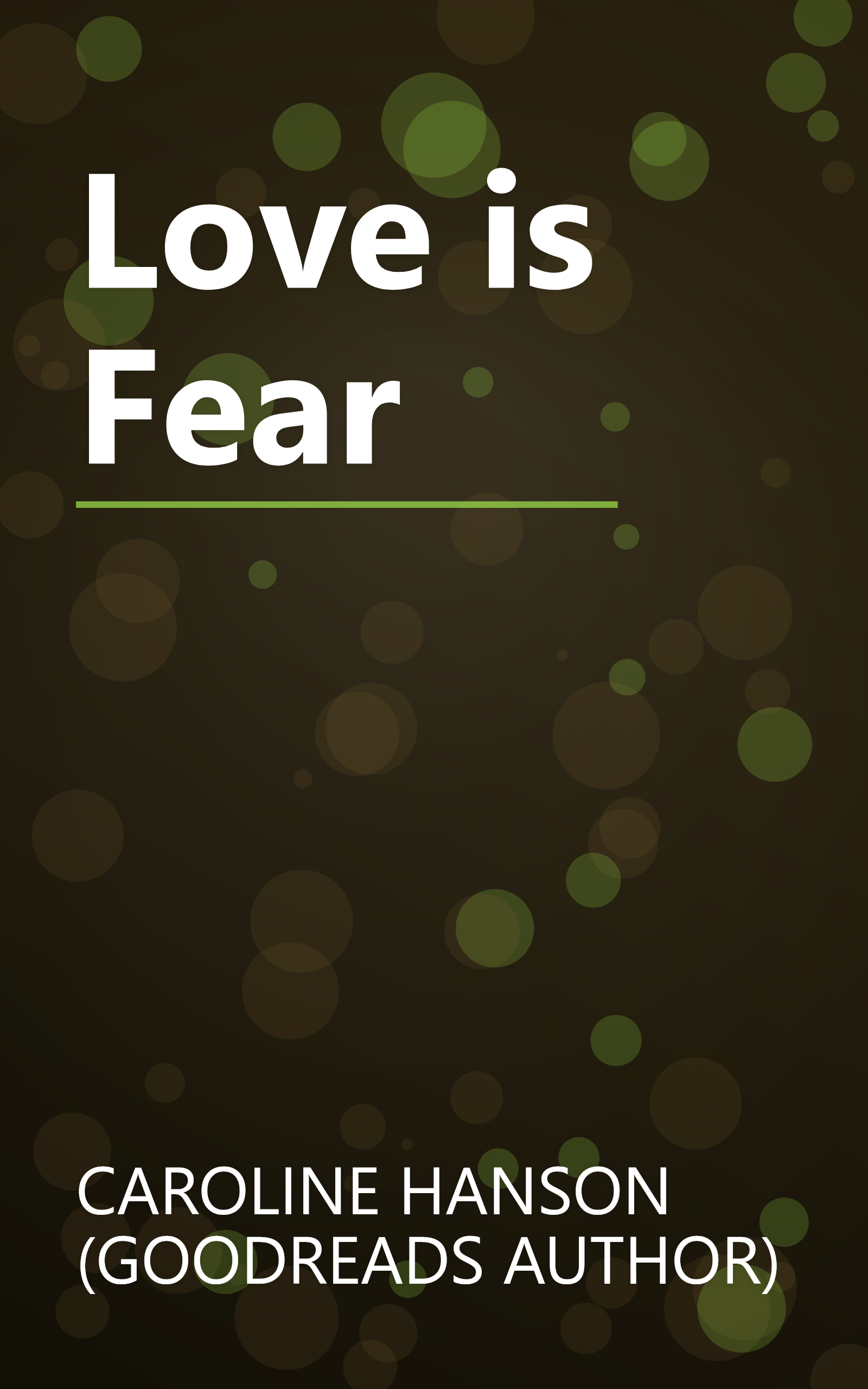 Love is Fear book cover