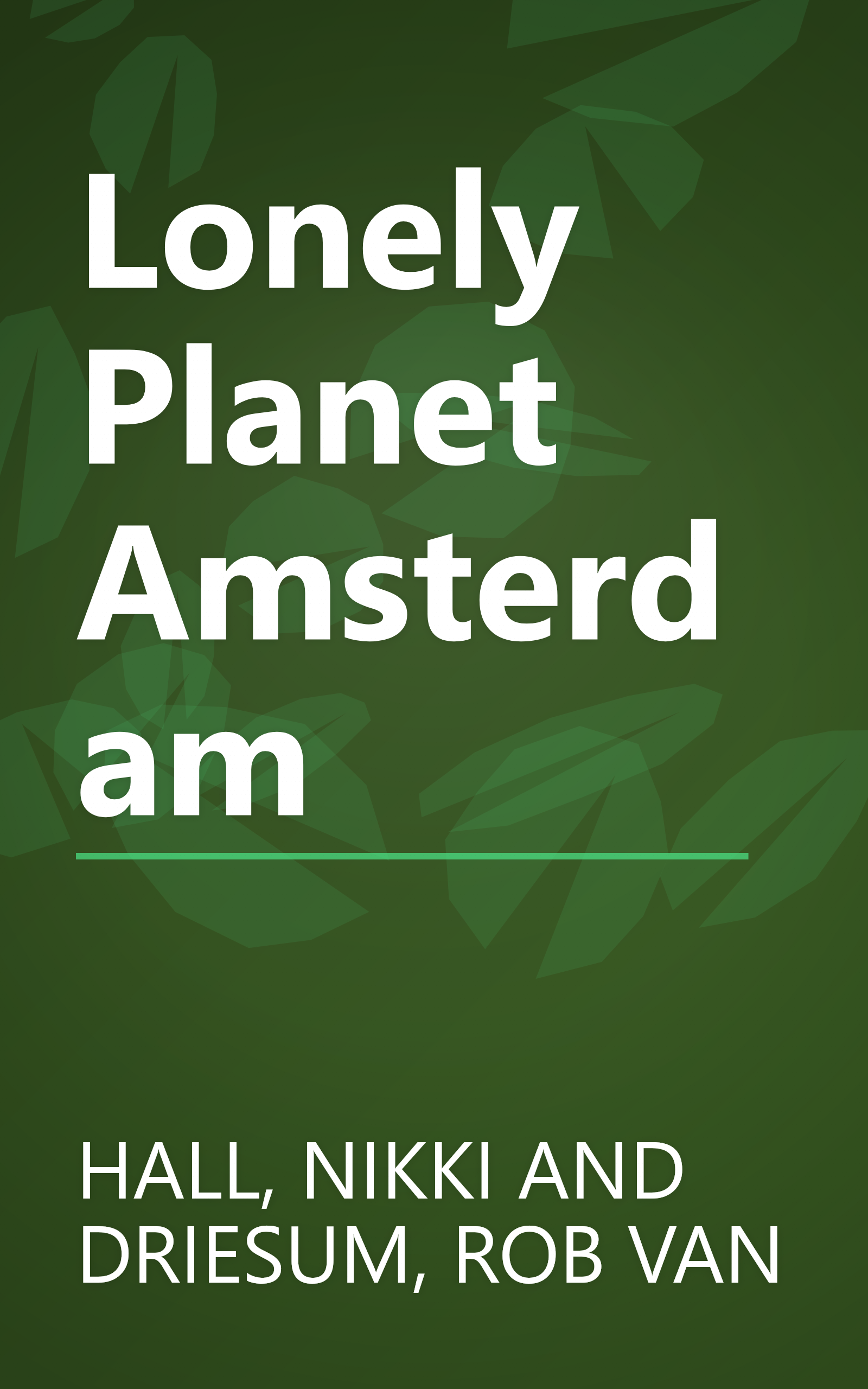 Lonely Planet Amsterdam book cover