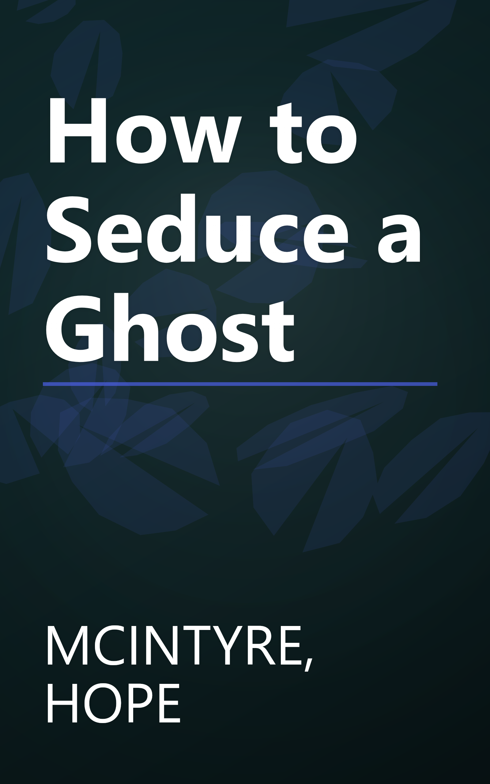 How to Seduce a Ghost book cover