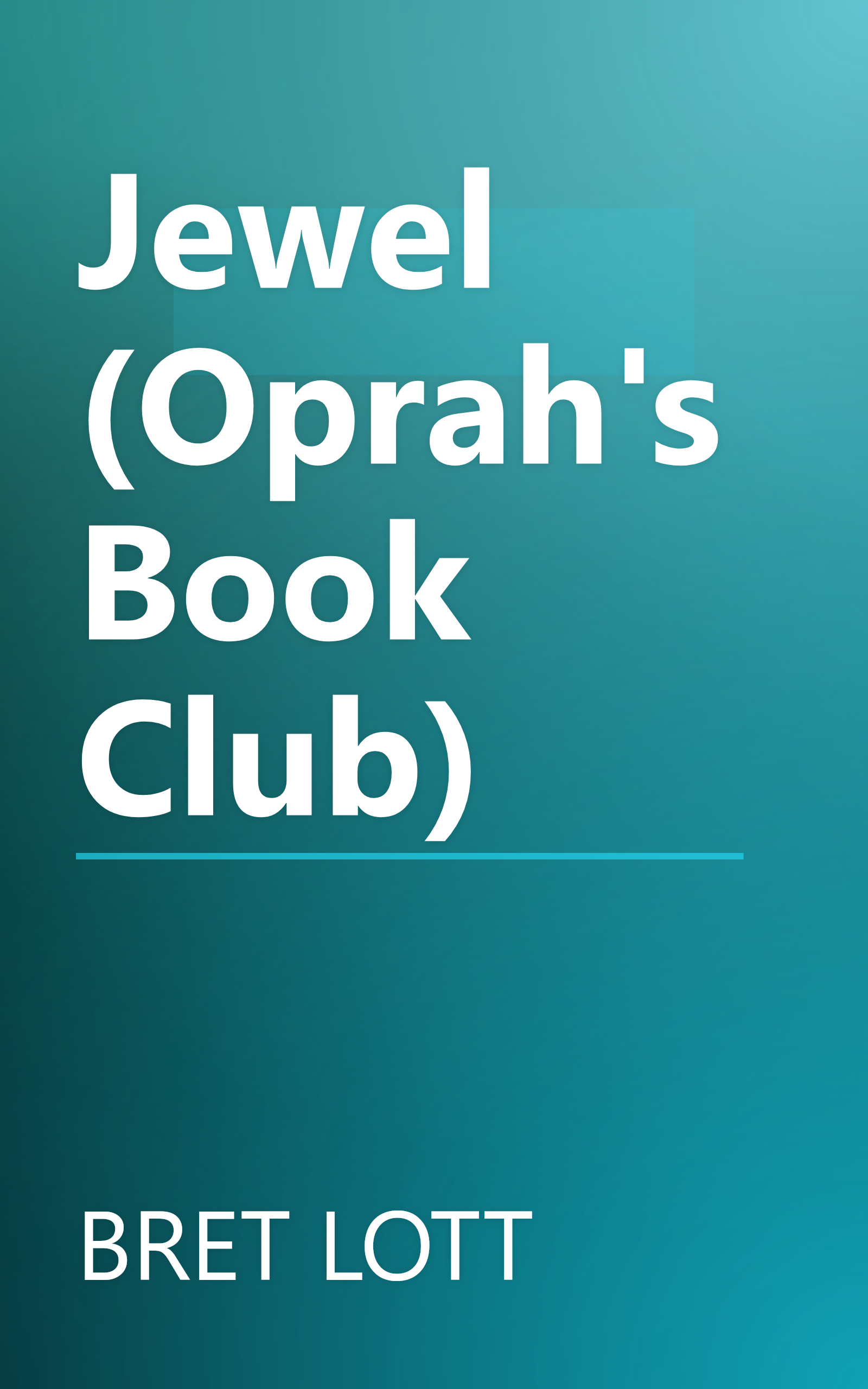 Jewel (Oprah's Book Club) book cover