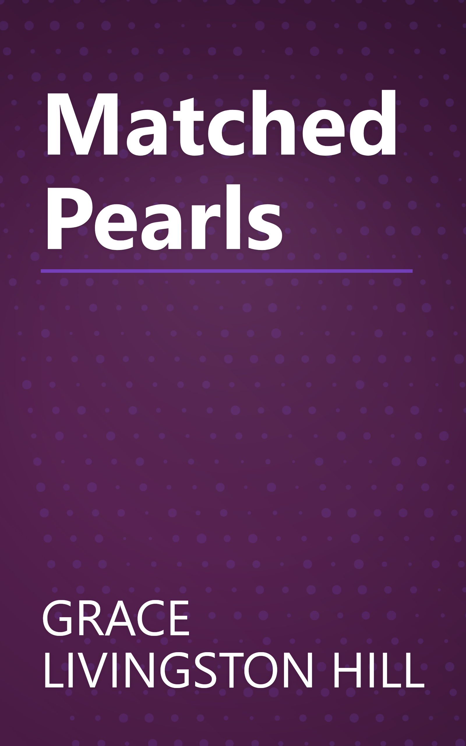 Matched Pearls book cover