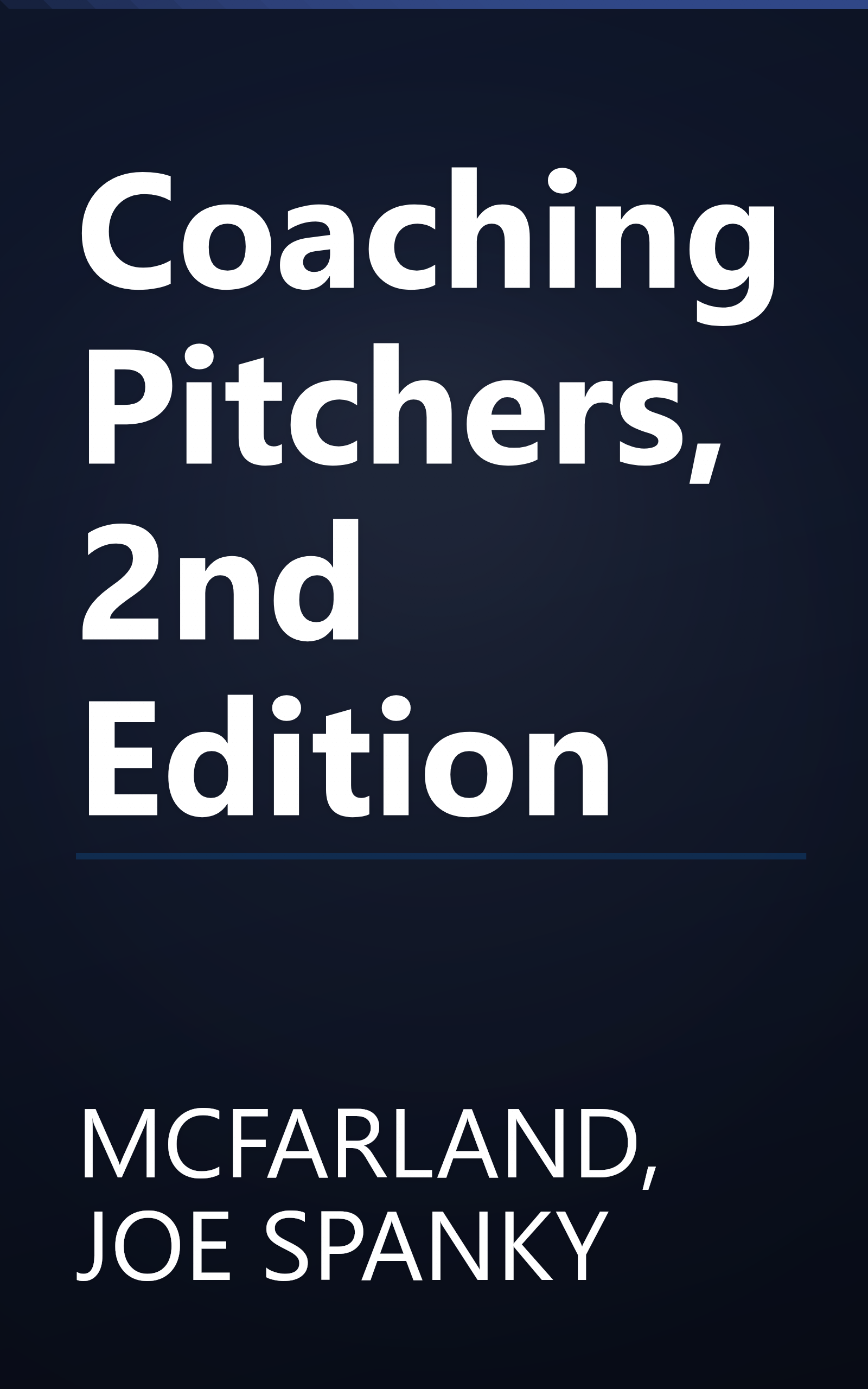 Coaching Pitchers, 2nd Edition book cover
