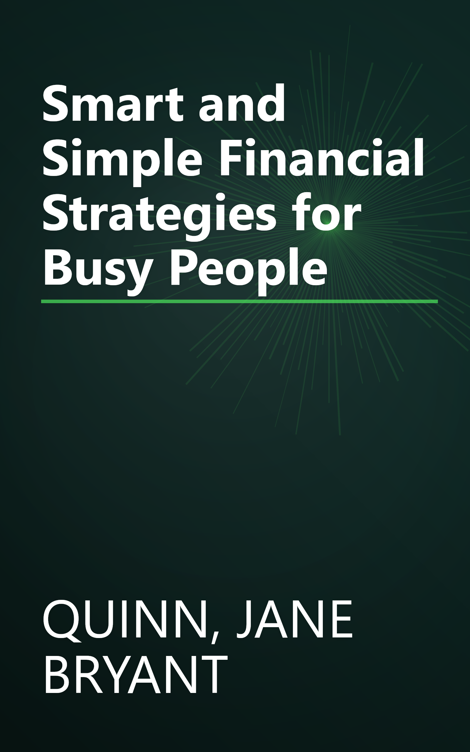 Smart and Simple Financial Strategies for Busy People book cover