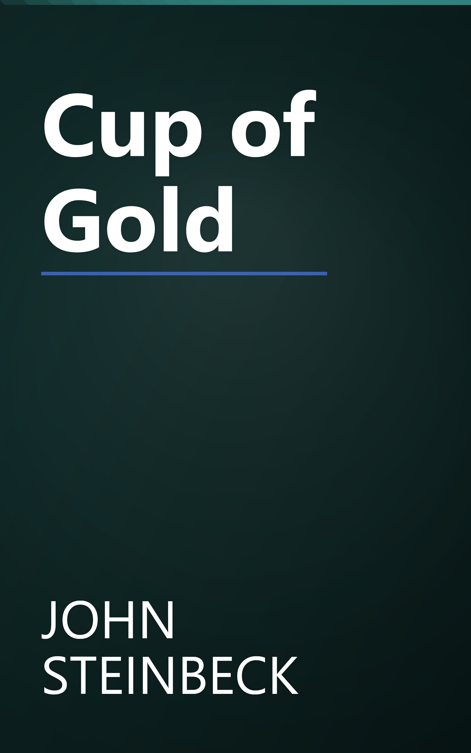 Cup of Gold book cover